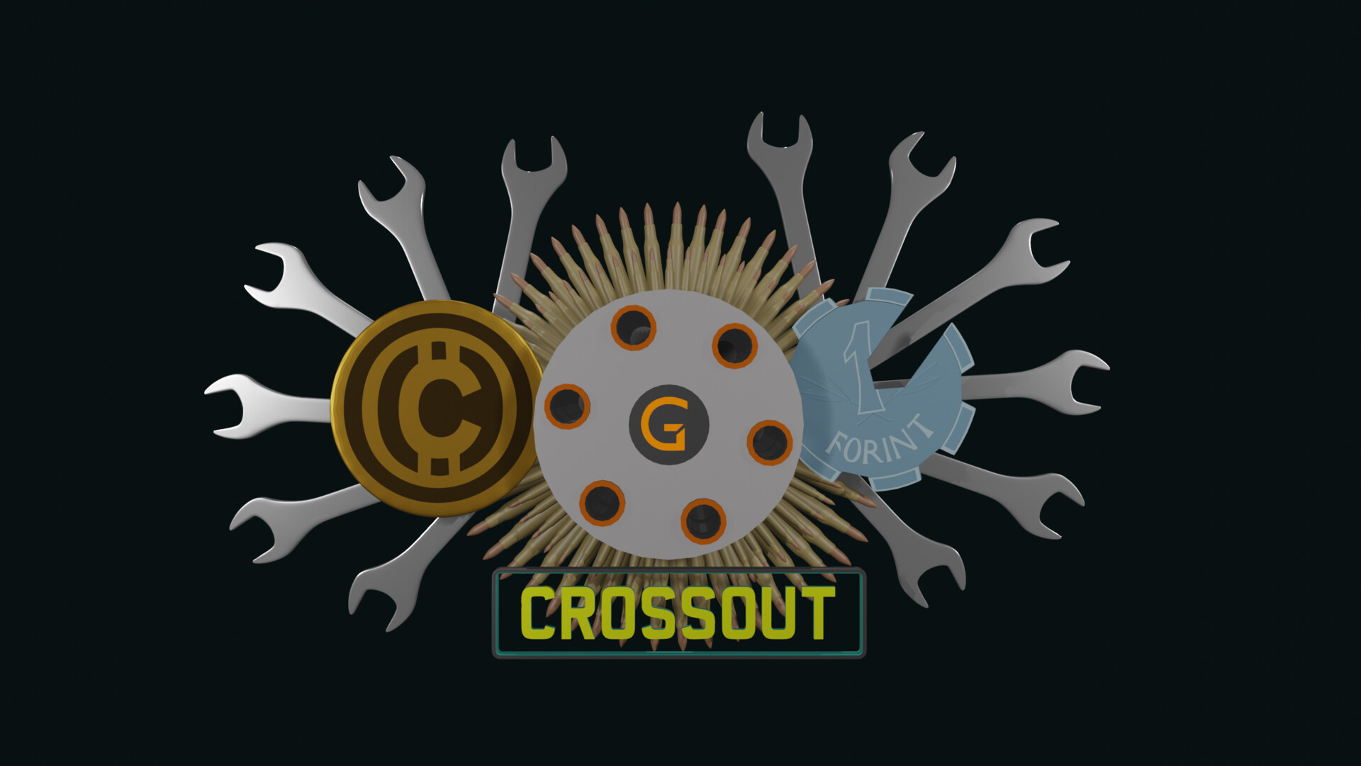 ArtStation - My logo Crossout
