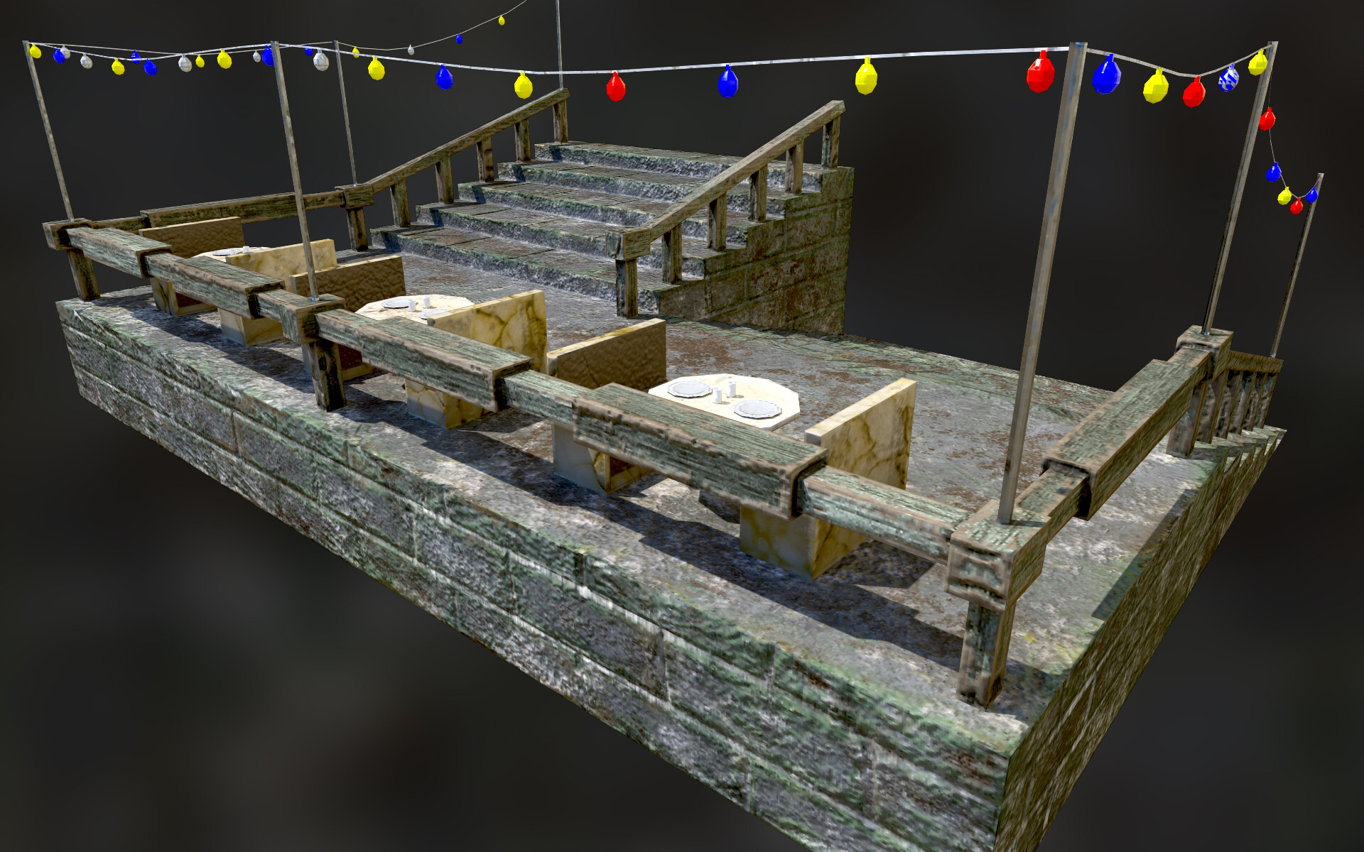 Simarjeet Saini - Gaming Environment prop (stairs)