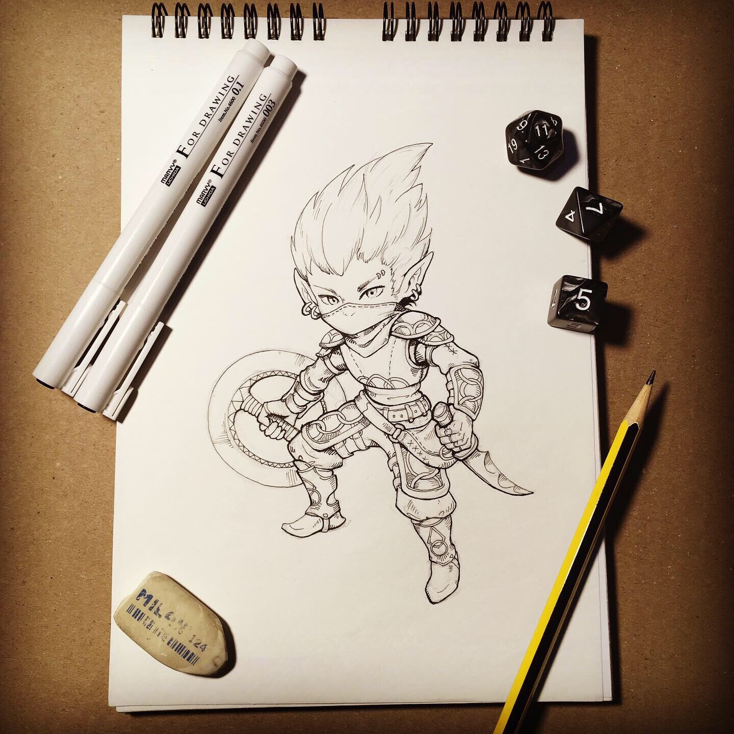 ArtStation - RPG inktober