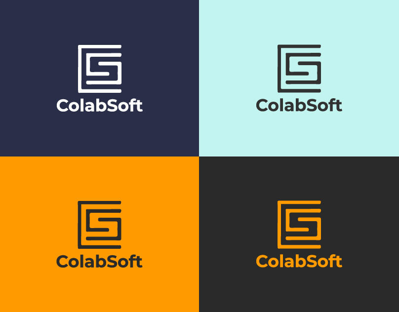 ArtStation - Colab Software Logo Design