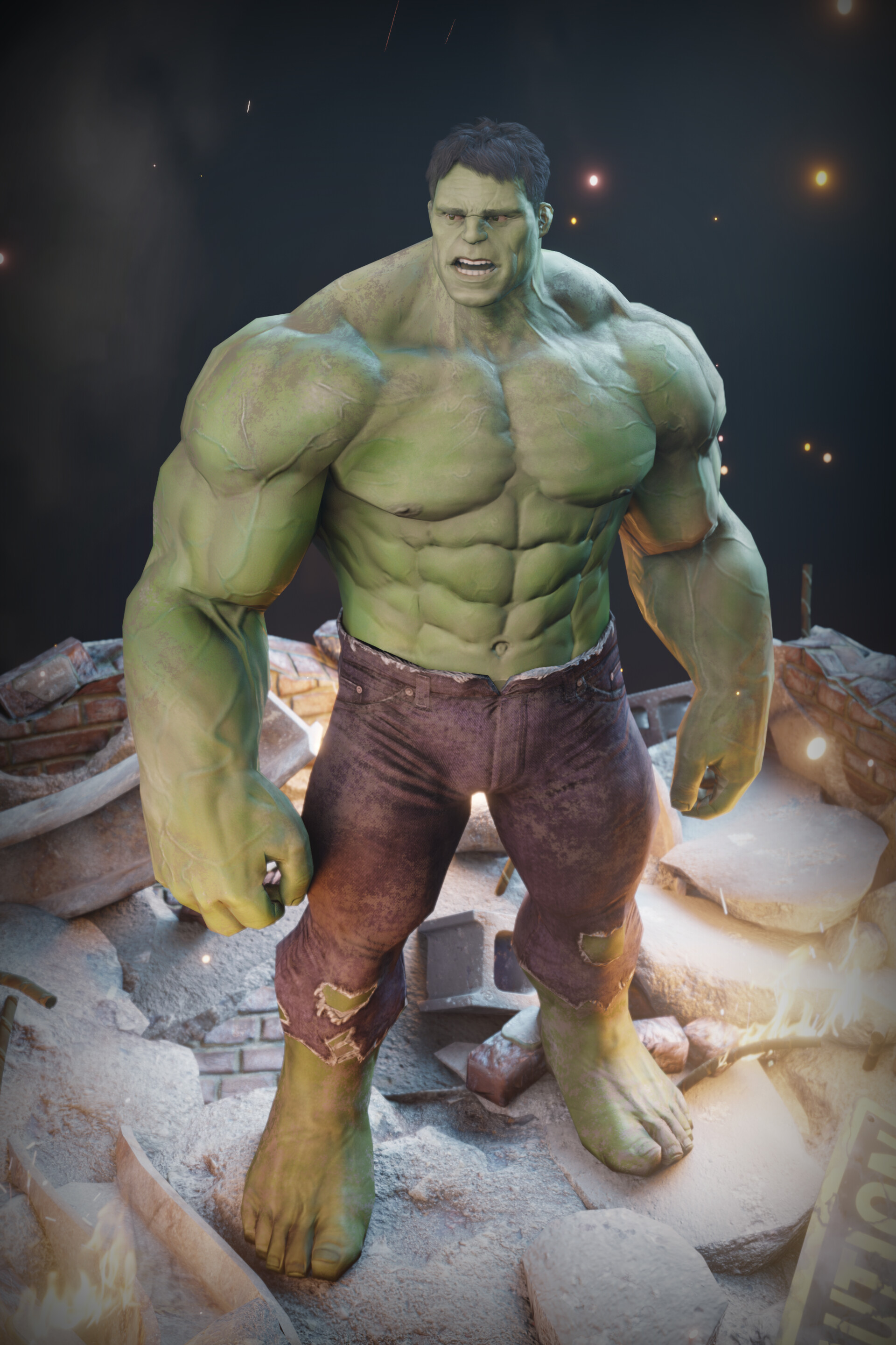 ArtStation - Savage Hulk