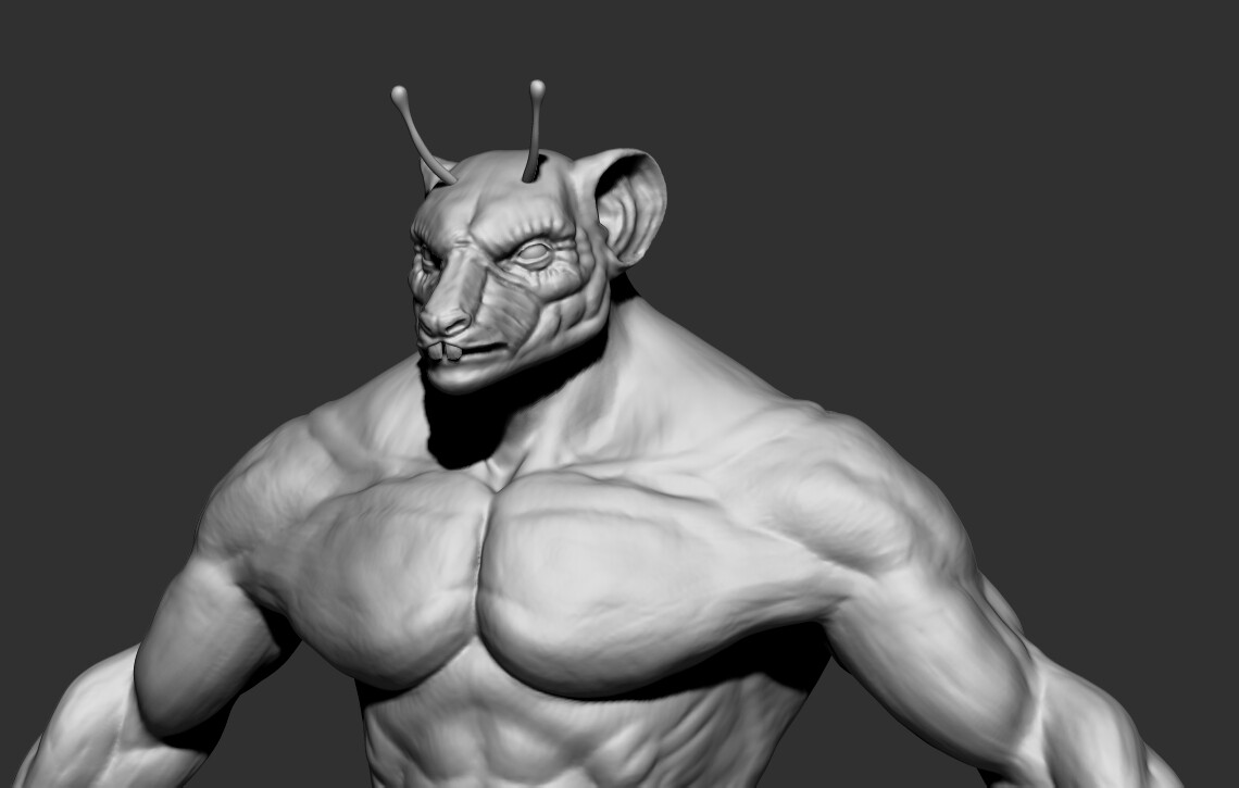 ArtStation - Modo Character Model