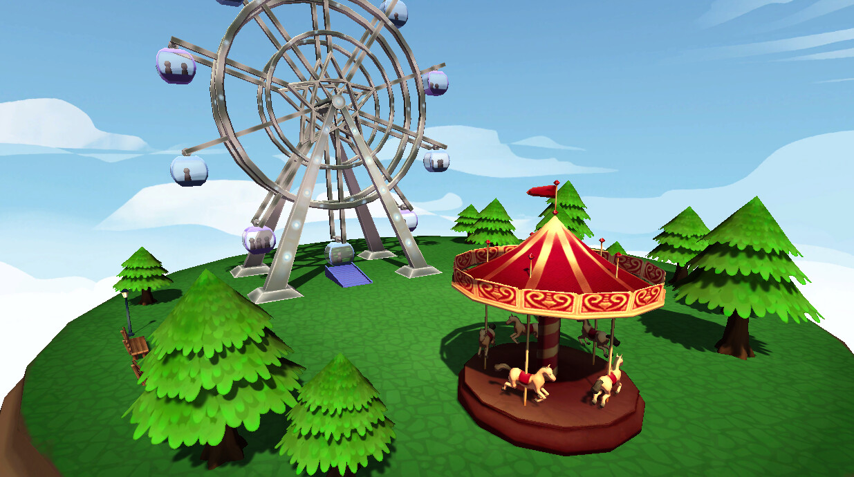 Laura Cote - Park diorama