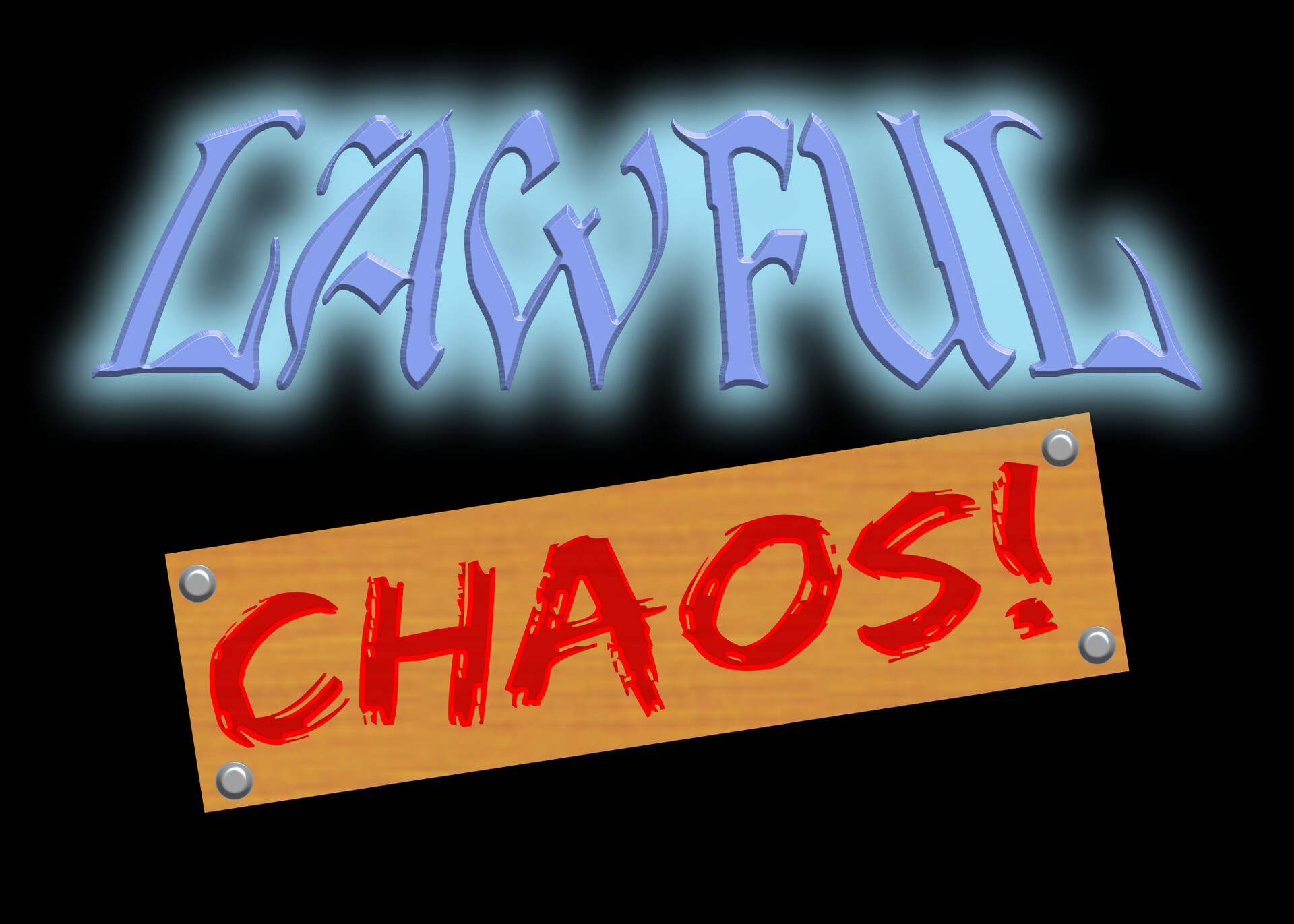 ArtStation - Lawful Chaos! logo concepts