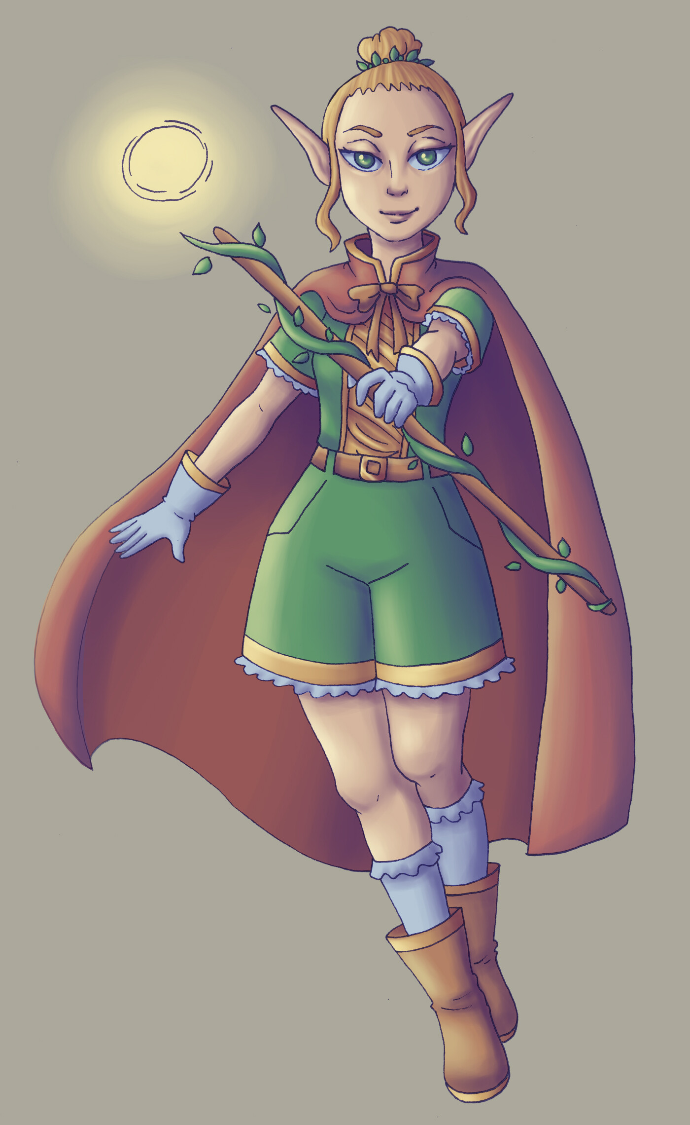 ArtStation - Digital painting Elf