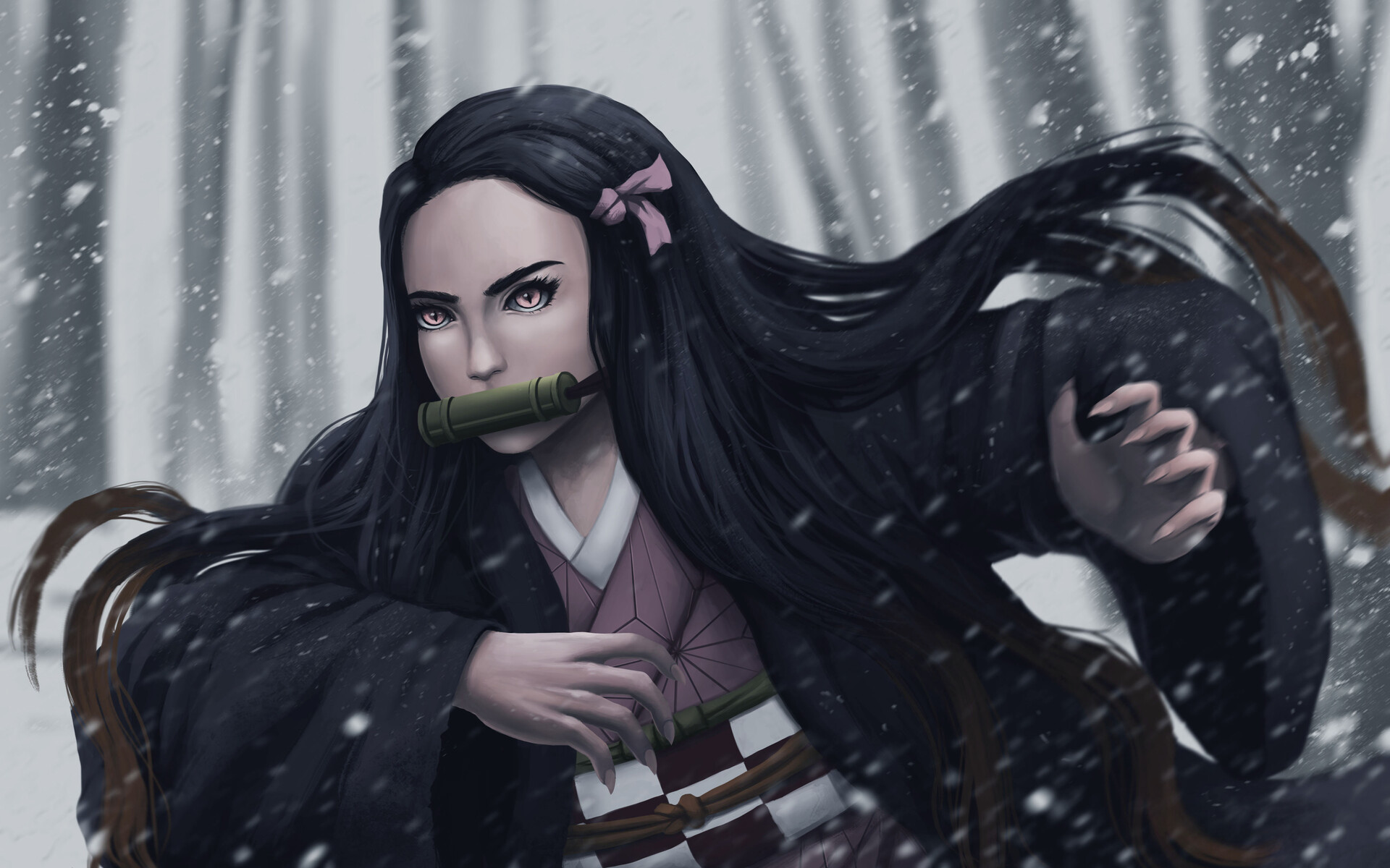 ArtStation - Nezuko Kamado