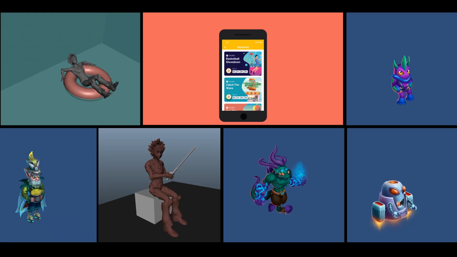 ArtStation - Animated Collage