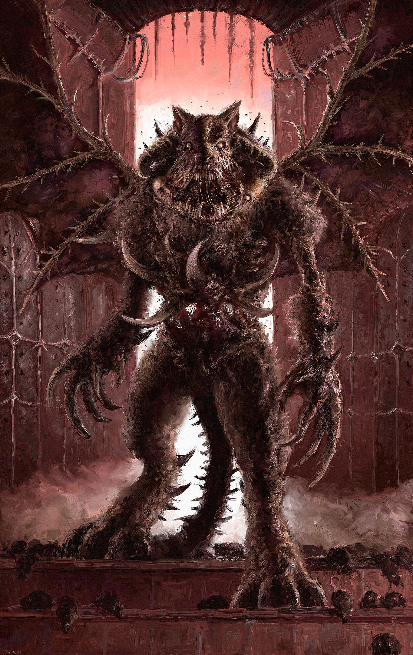 ArtStation - Tomb demon