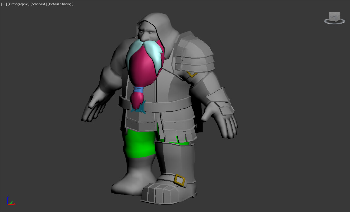 Adam Mason - World of Warcraft Dwarf - Sculpture