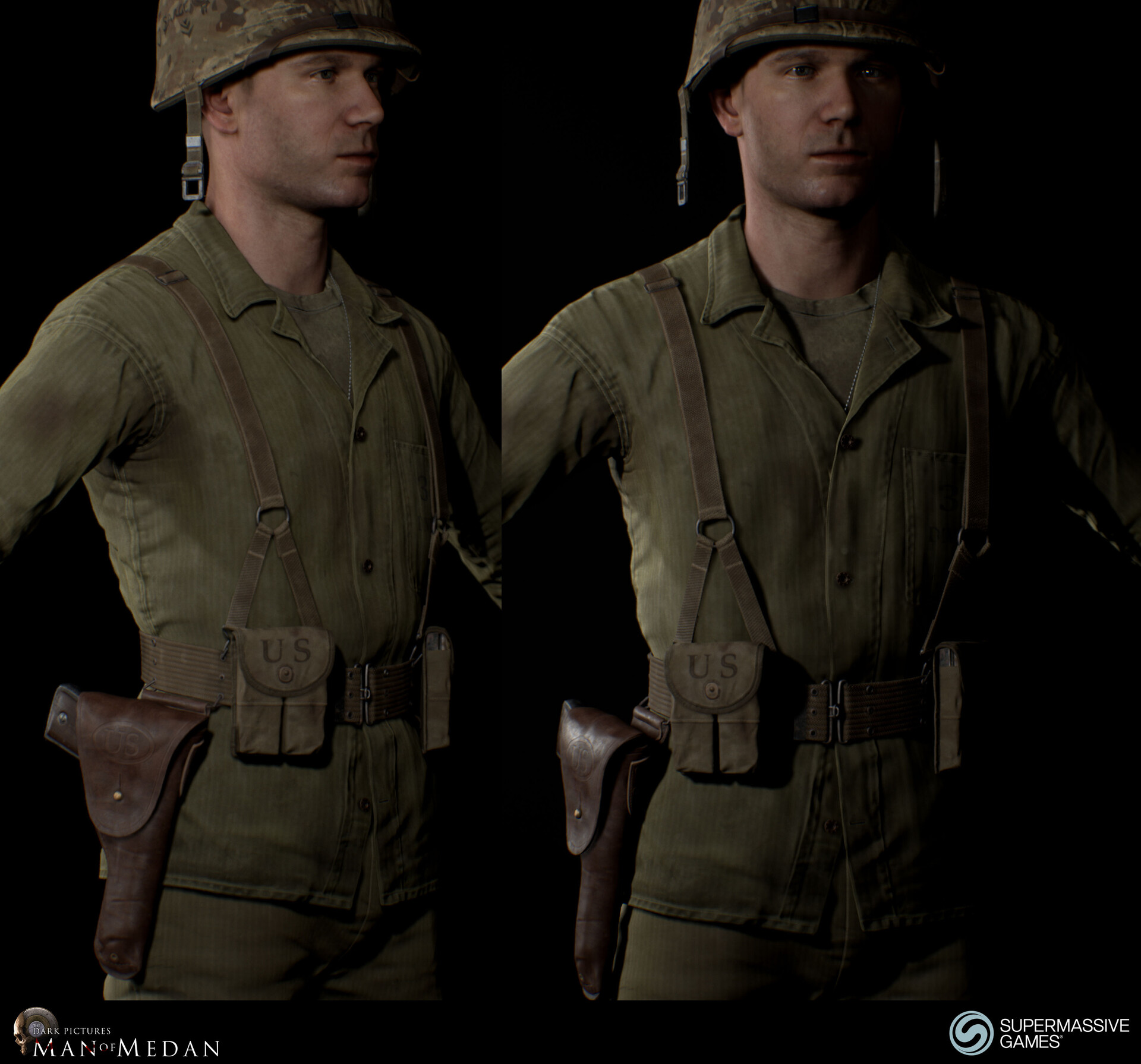 stephen lovell - Man of Medan - Soldier Marine