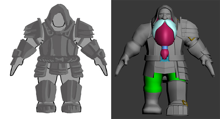 Adam Mason - World of Warcraft Dwarf - Sculpture