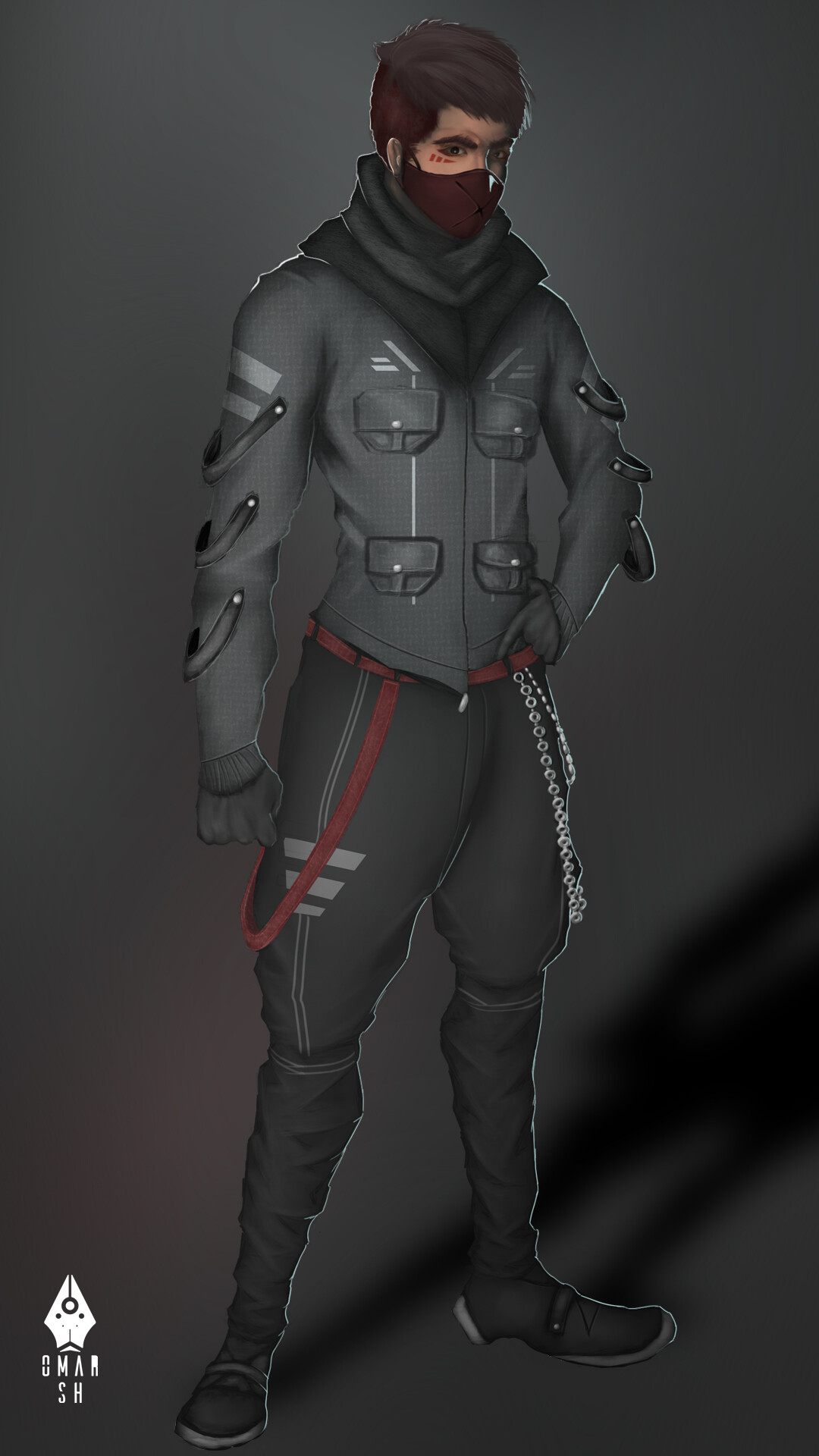 ArtStation - Cyberpunk Character