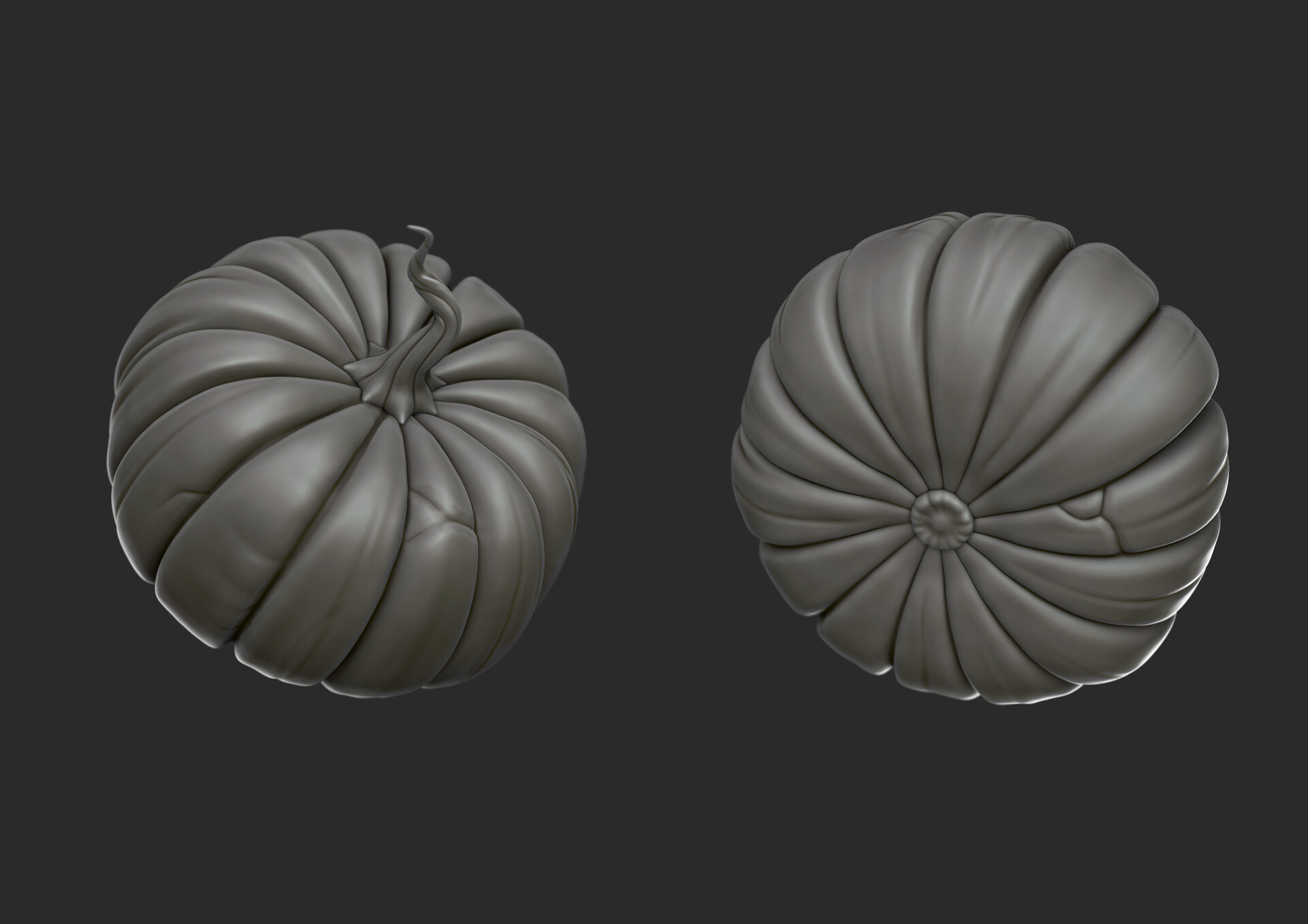 ArtStation - Stylized Pumpkins