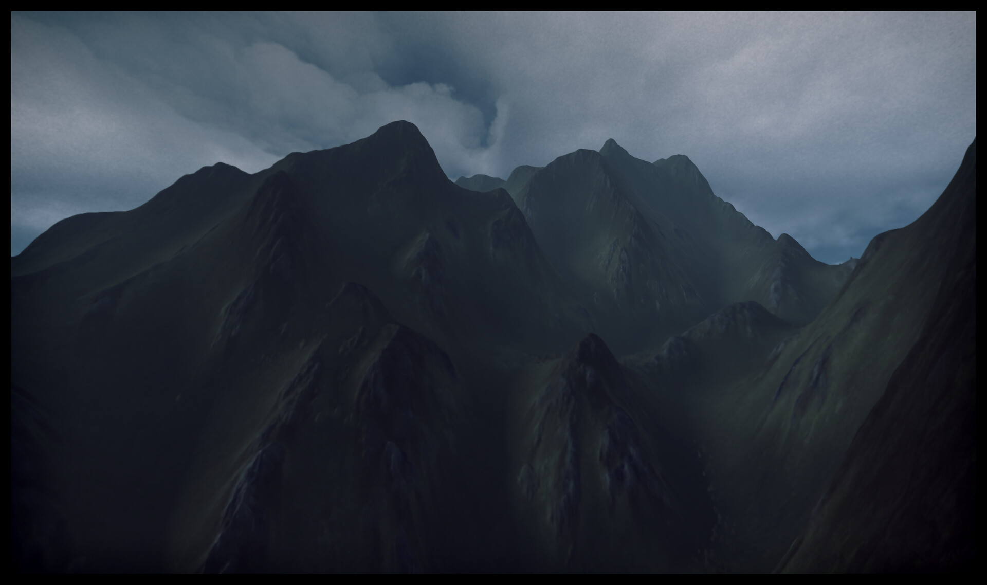 ArtStation - Alpen Mountaines