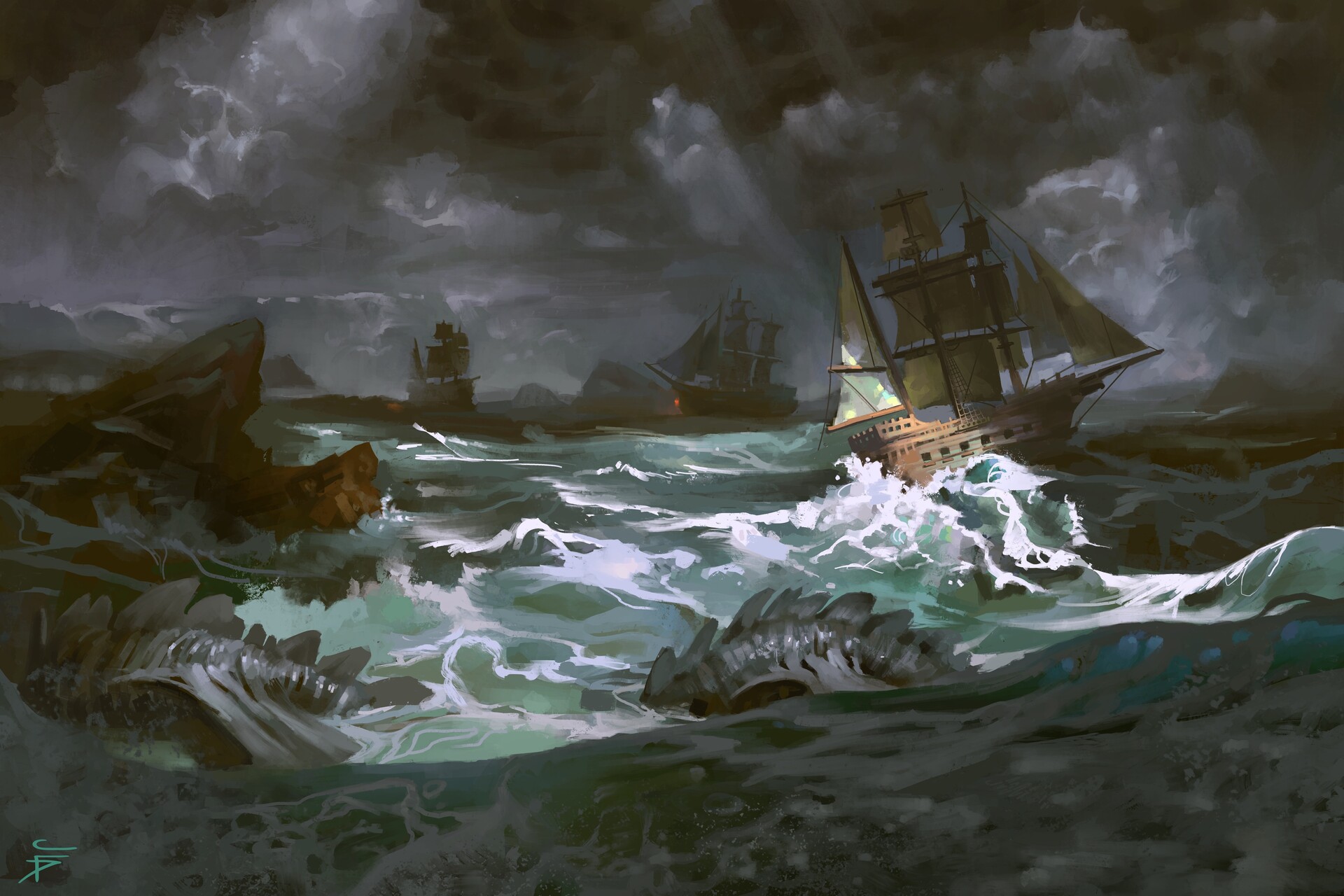 ArtStation - Bleak Waters