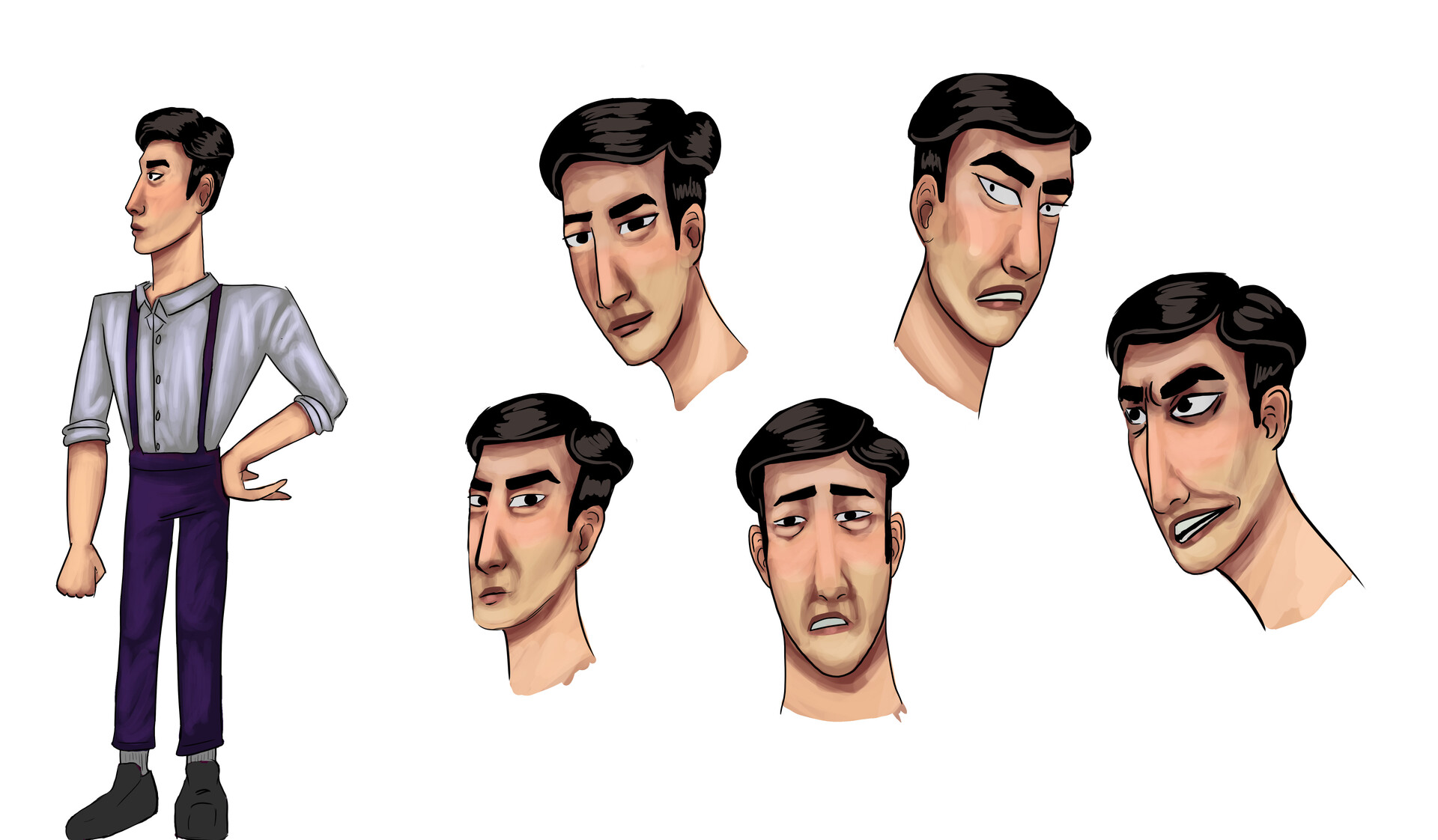 ArtStation - Bartender Character Design