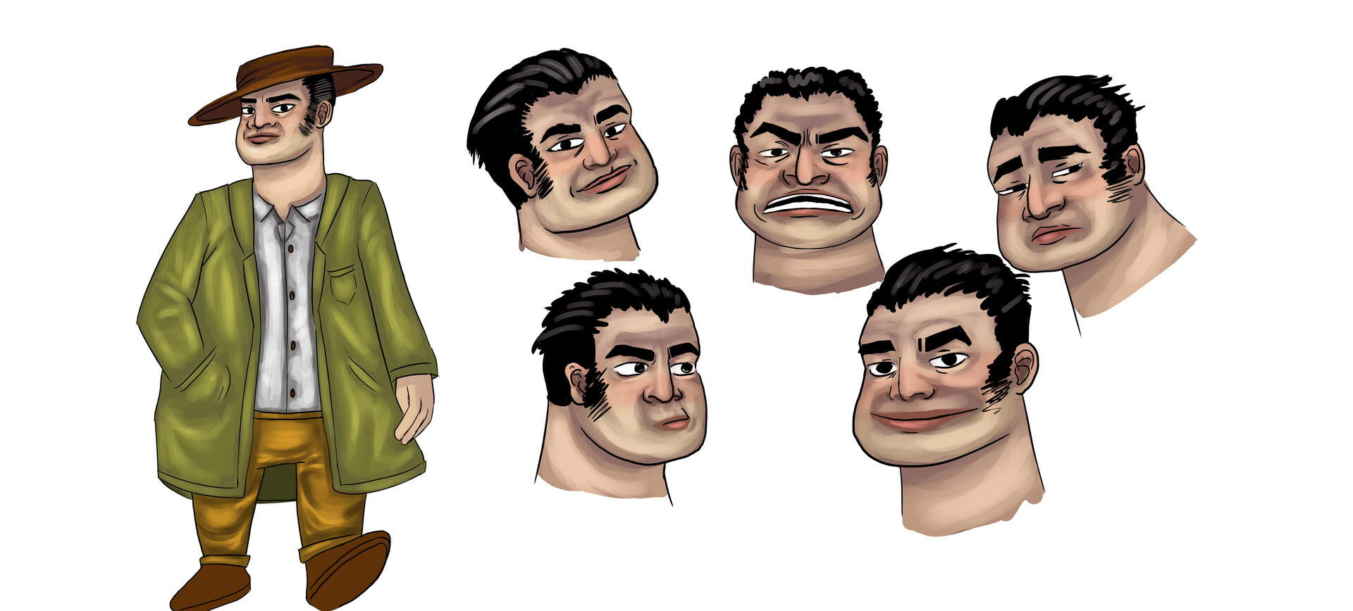 ArtStation - Detective Character Design