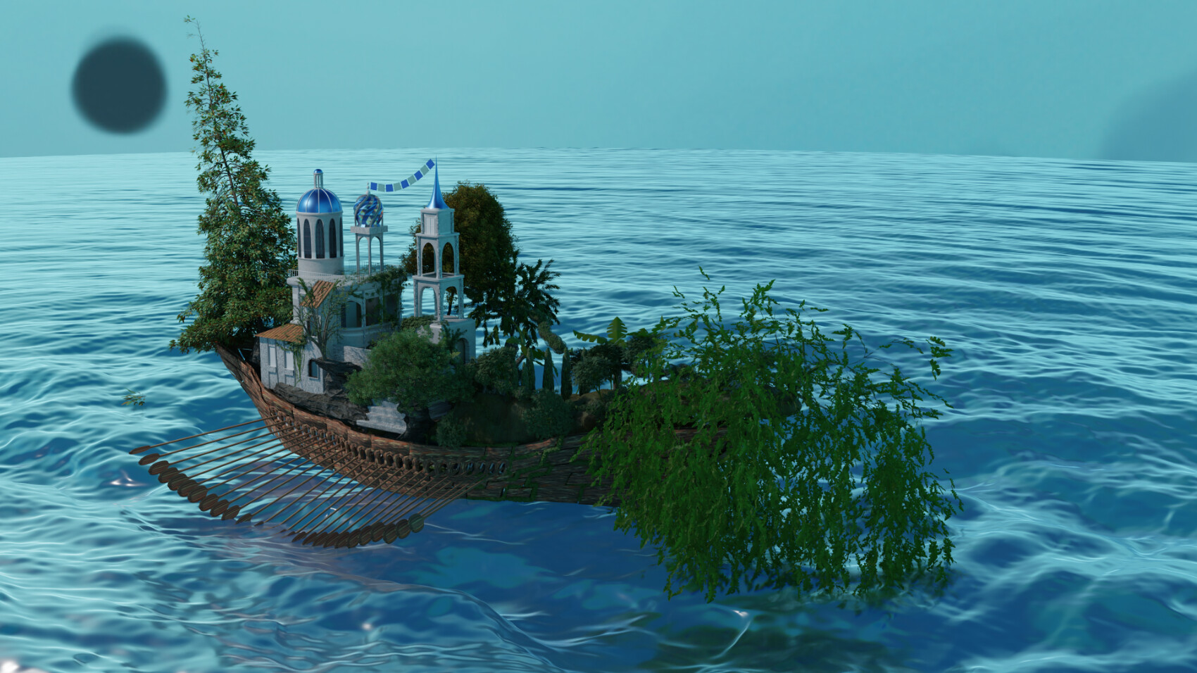 ArtStation - LIVING BOAT