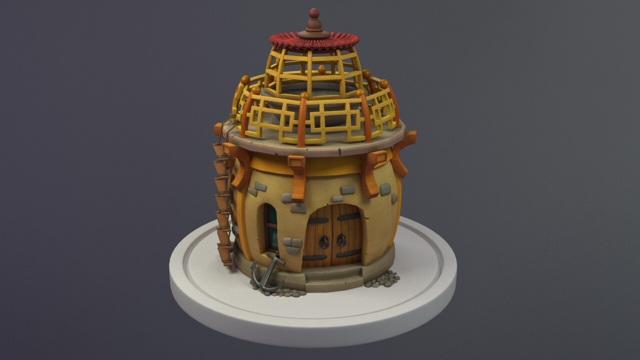 ArtStation - Cartoon House