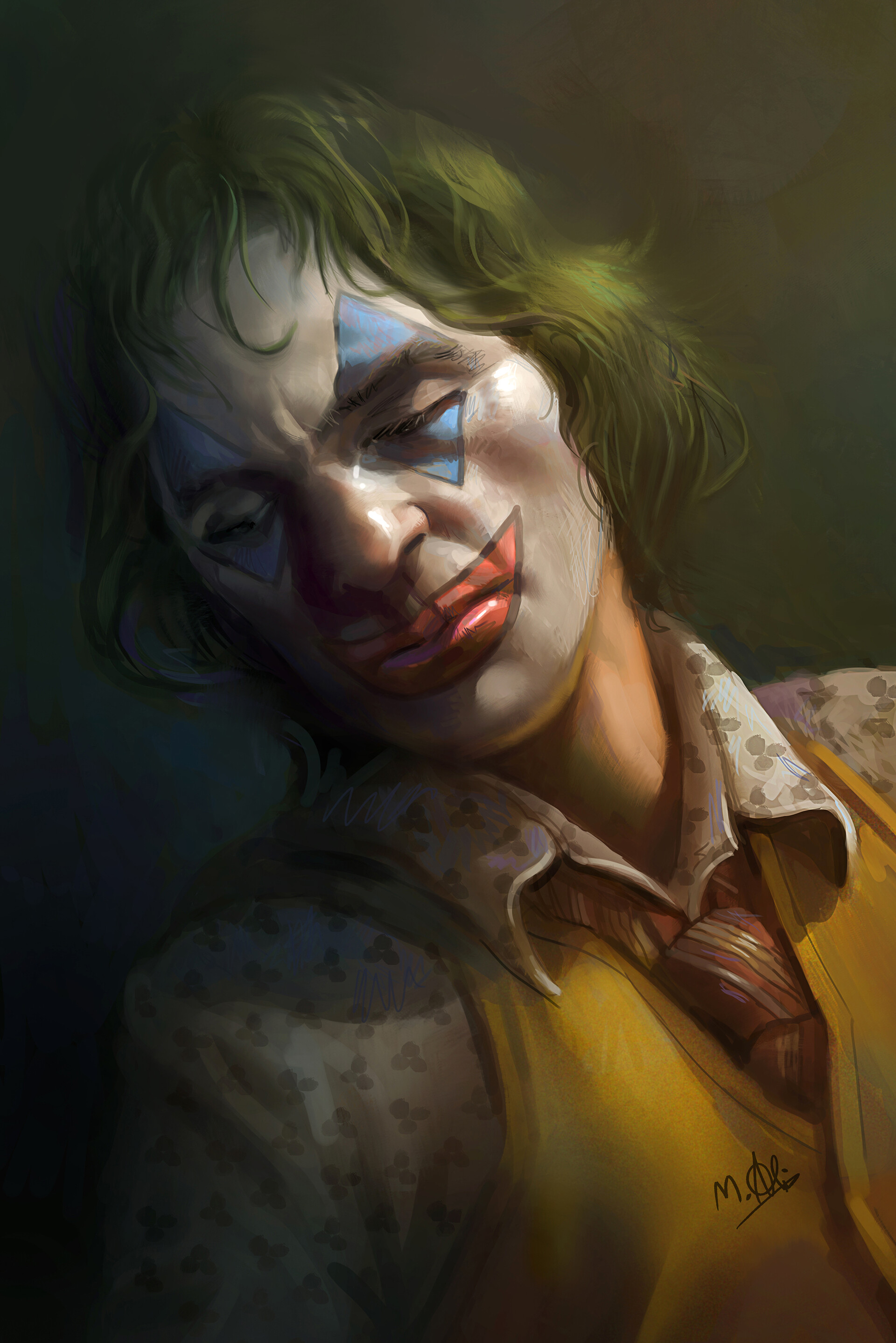 ArtStation - Joker portrait