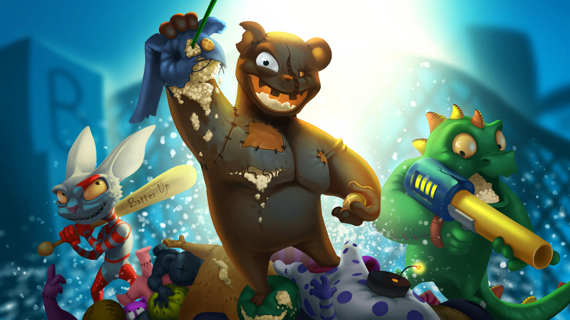 ArtStation - Illustration for Pixel Squad