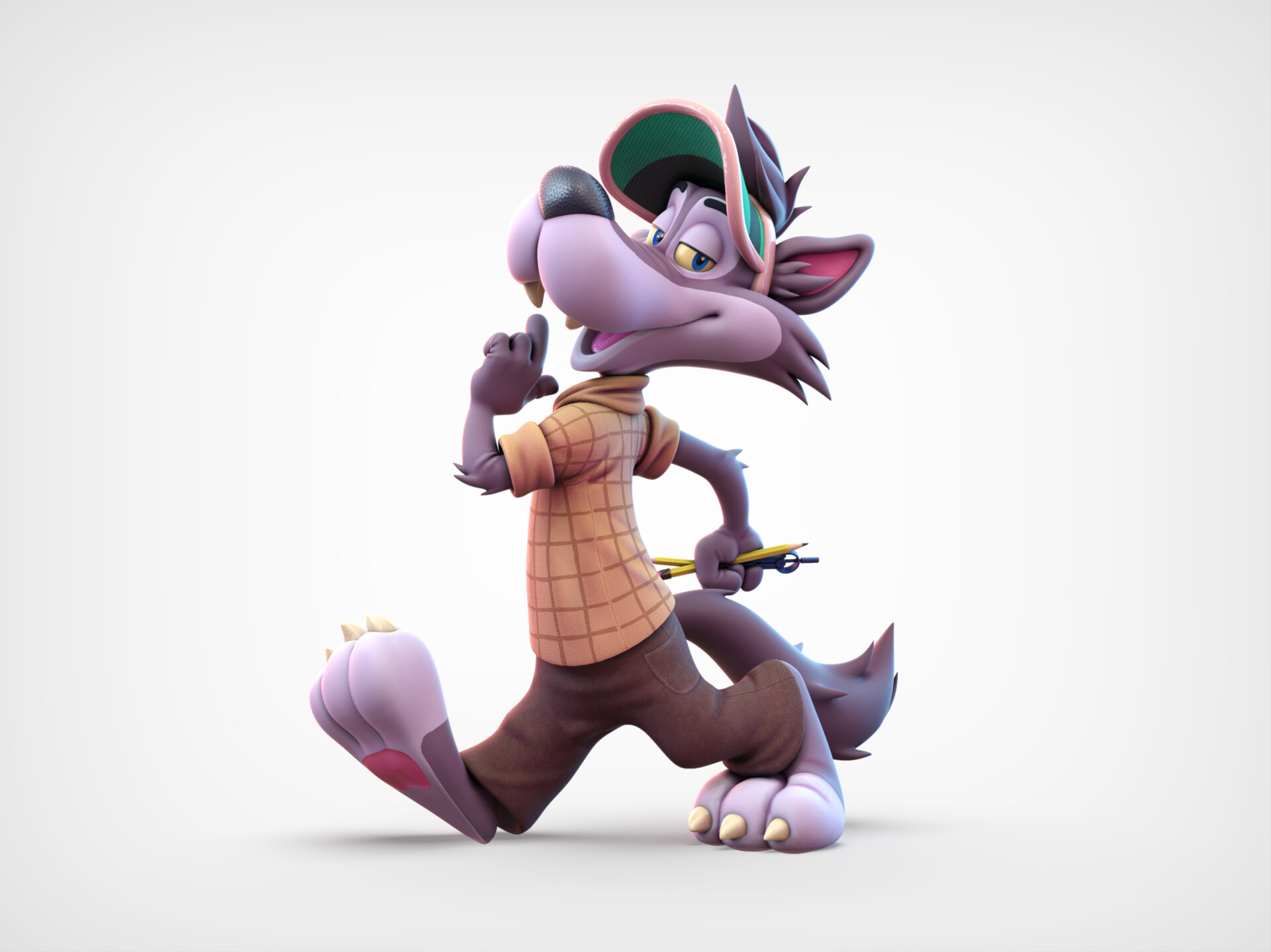 ArtStation - CARTOON CHARACTER MODEL