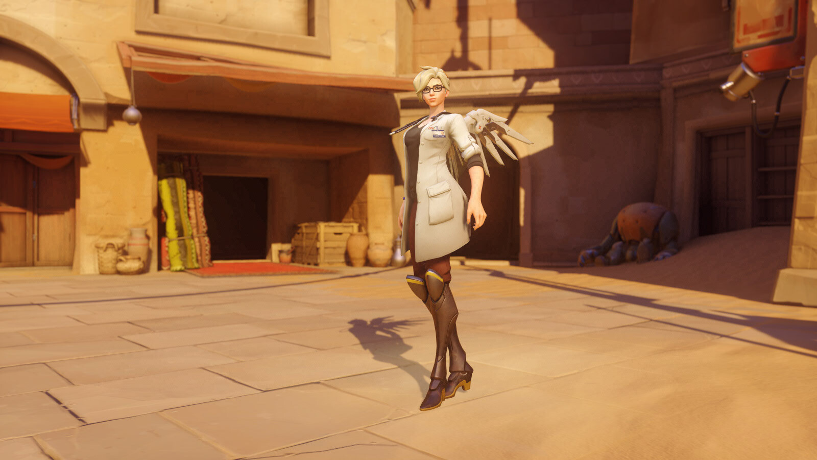 Hong - Overwatch Mercy Dr. Ziegler skin