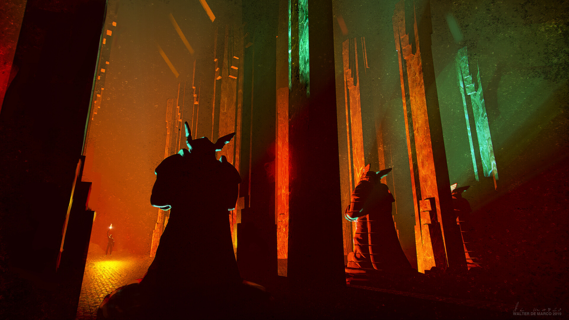 ArtStation - Dwarven Halls