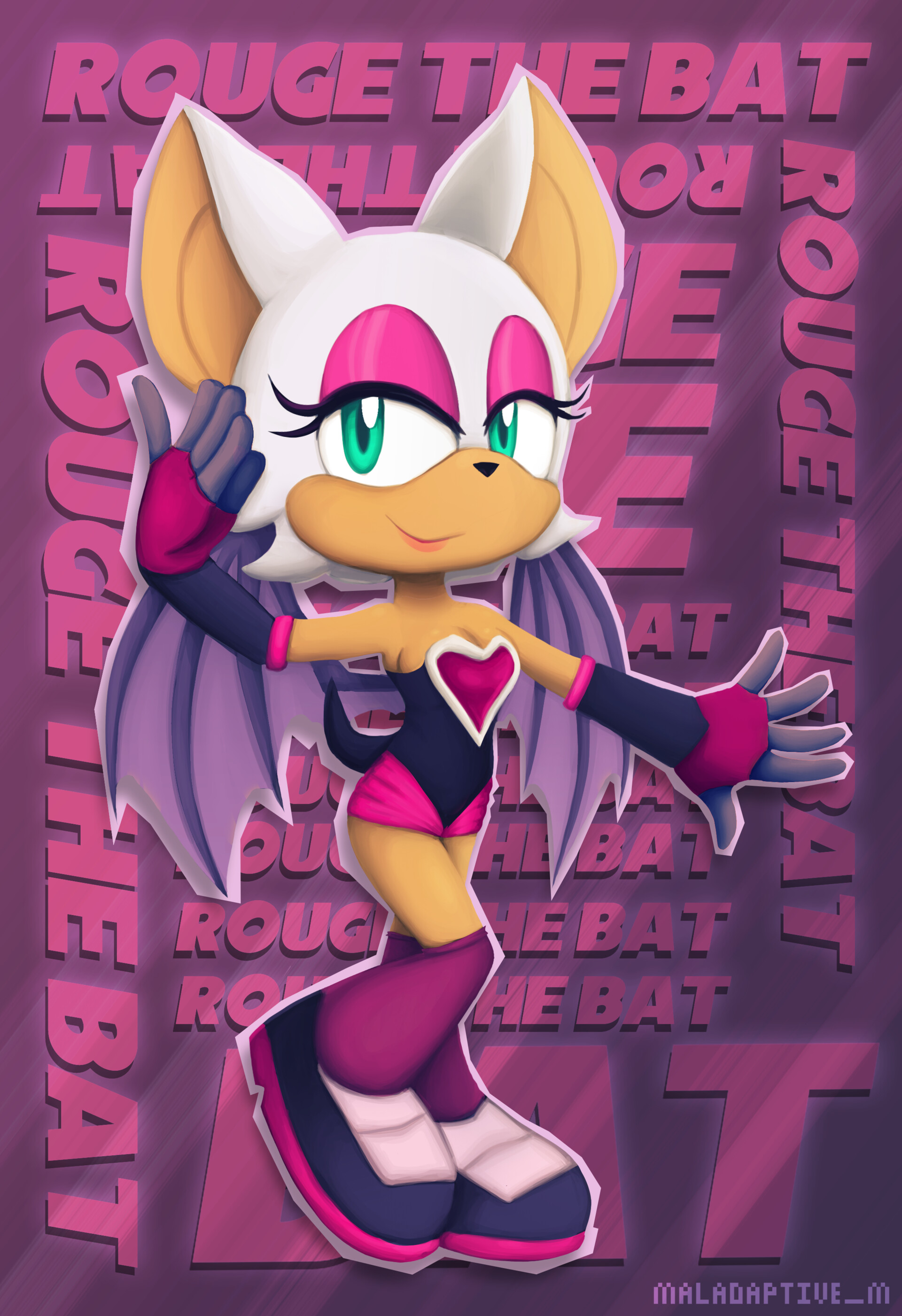 ArtStation - Rouge the Bat