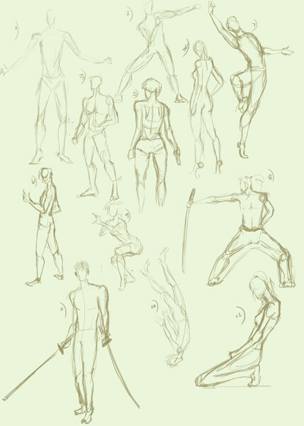 ArtStation - Pose Practice