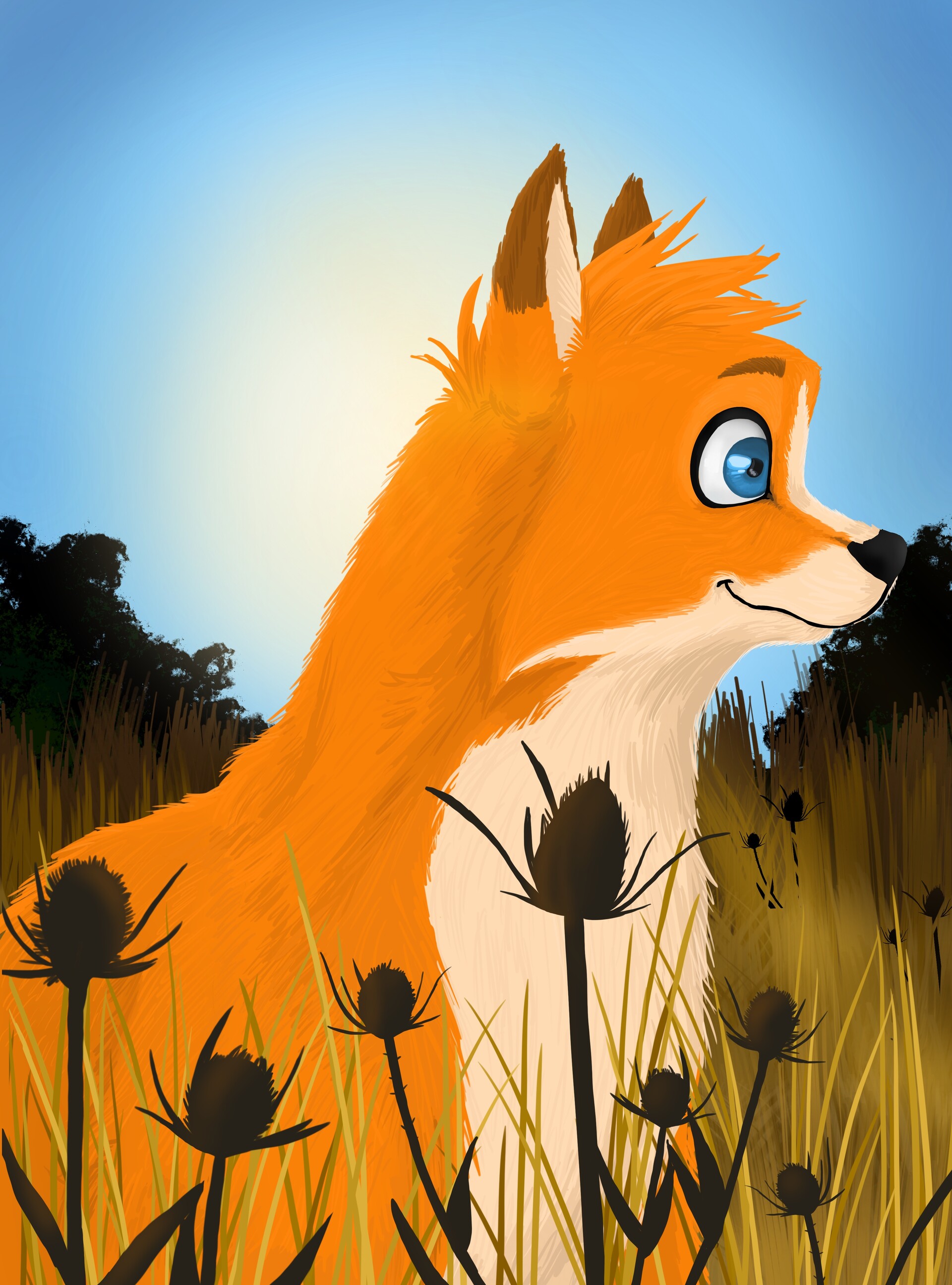 ArtStation - Little wolf