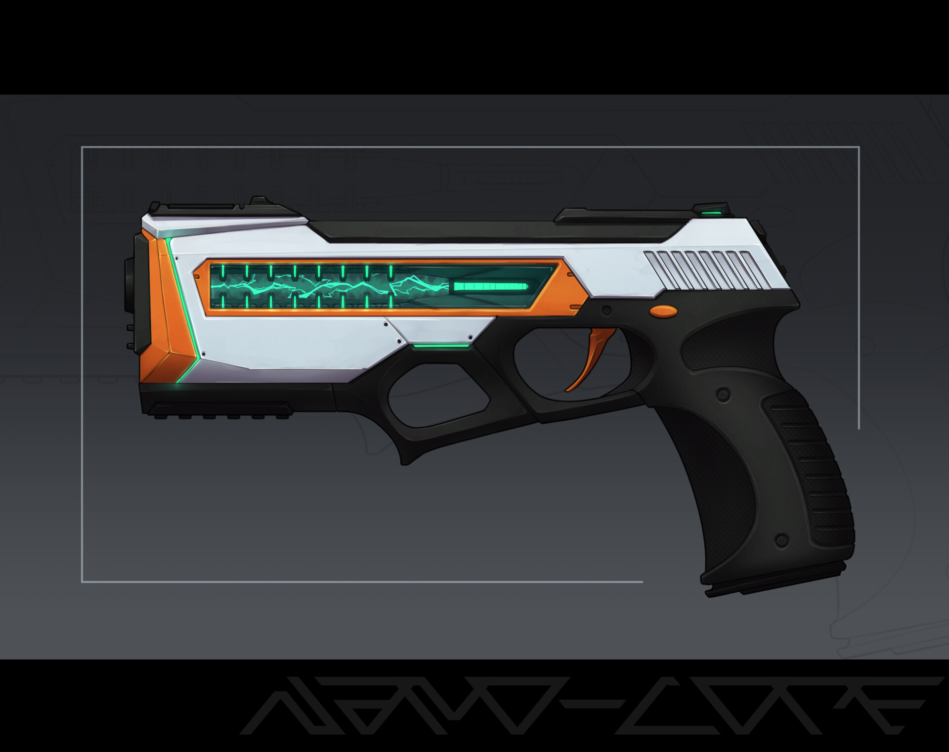 ArtStation - Pulse Pistol