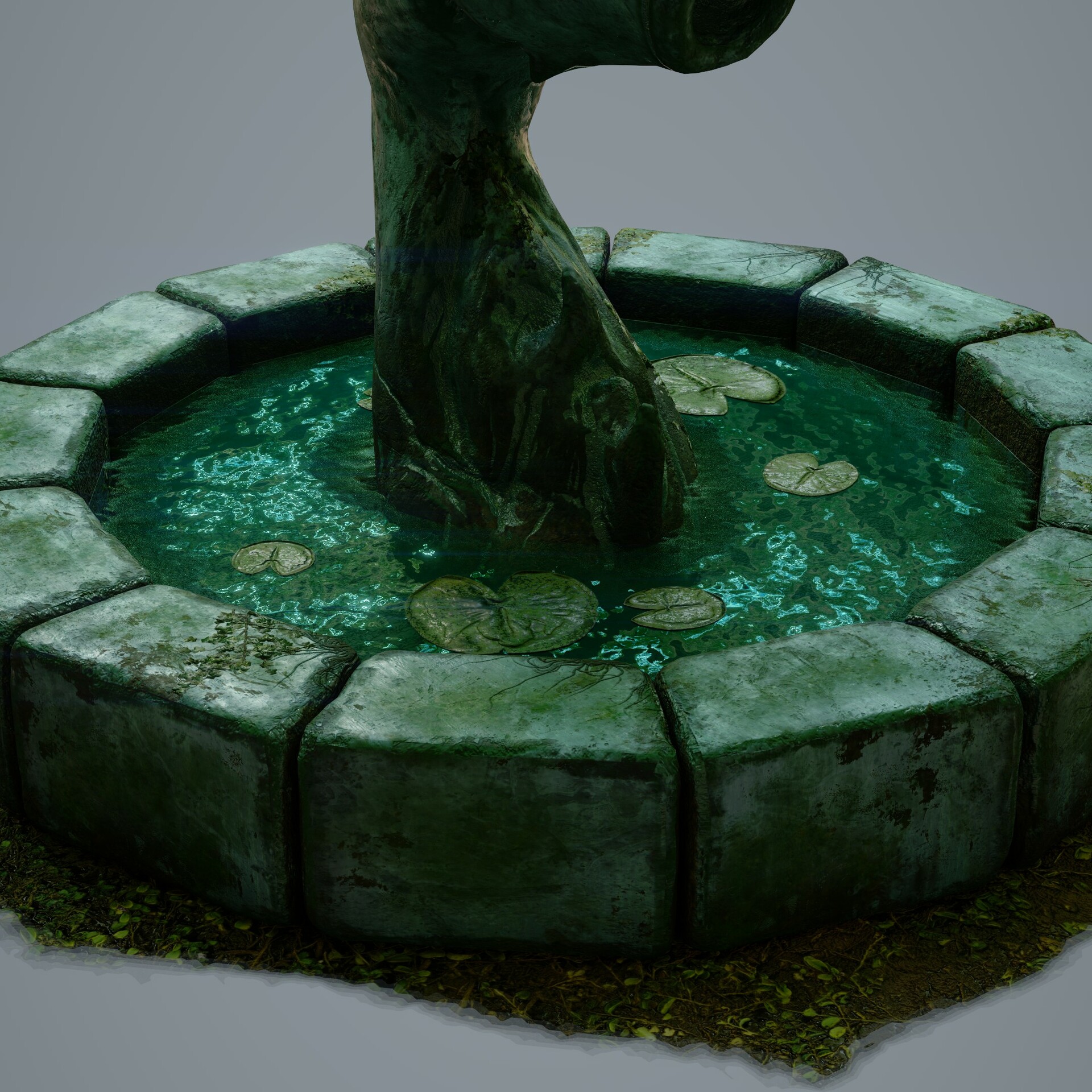 Néstor Moreno - Fish Fountain