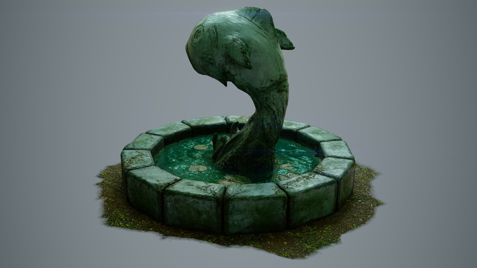 Néstor Moreno - Fish Fountain