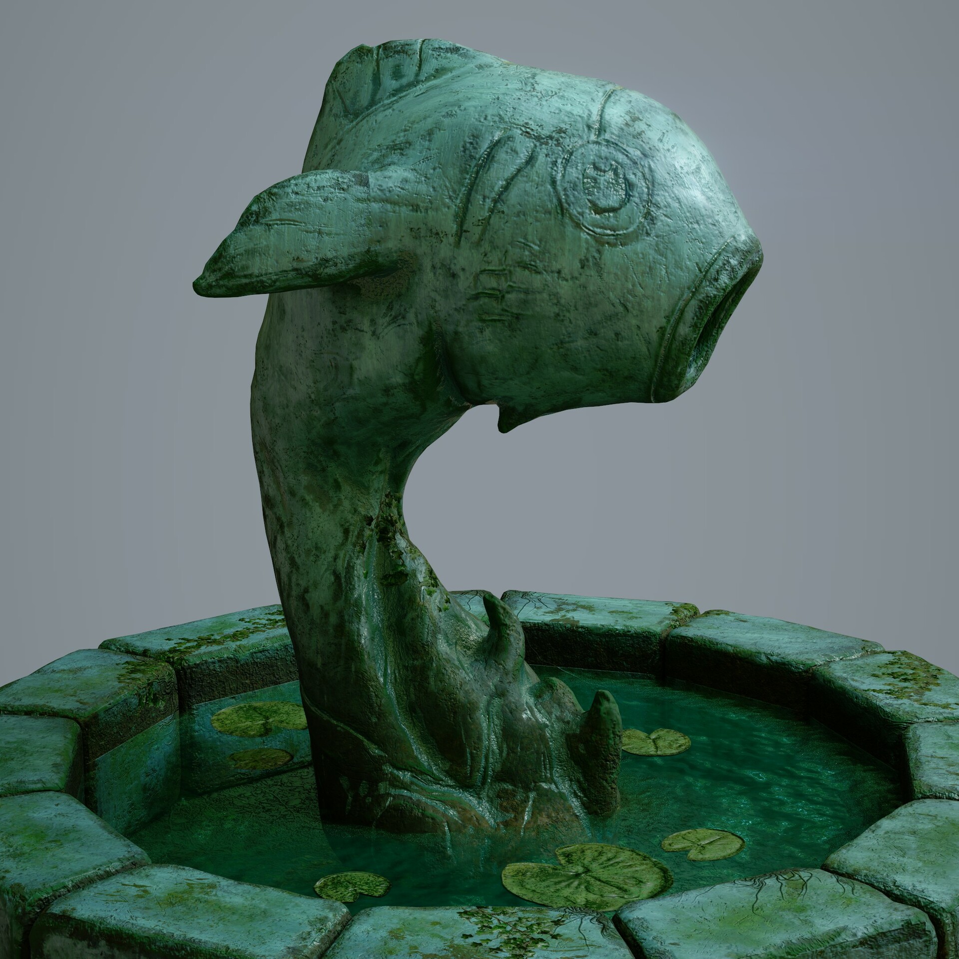 Néstor Moreno - Fish Fountain