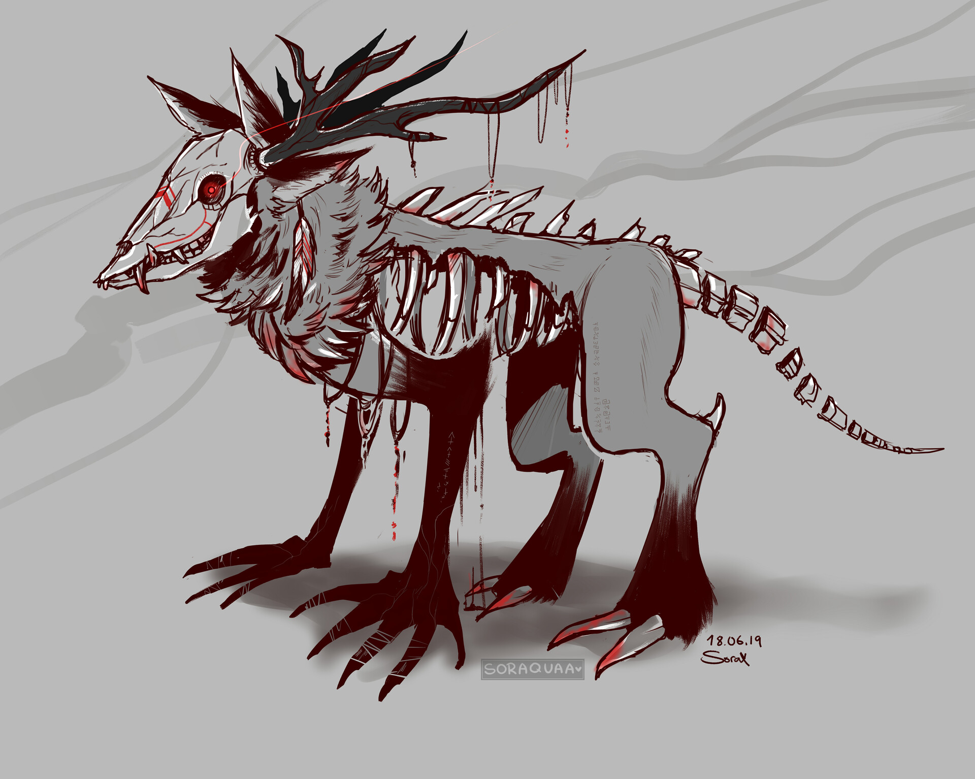 ArtStation - Wendigo - character design