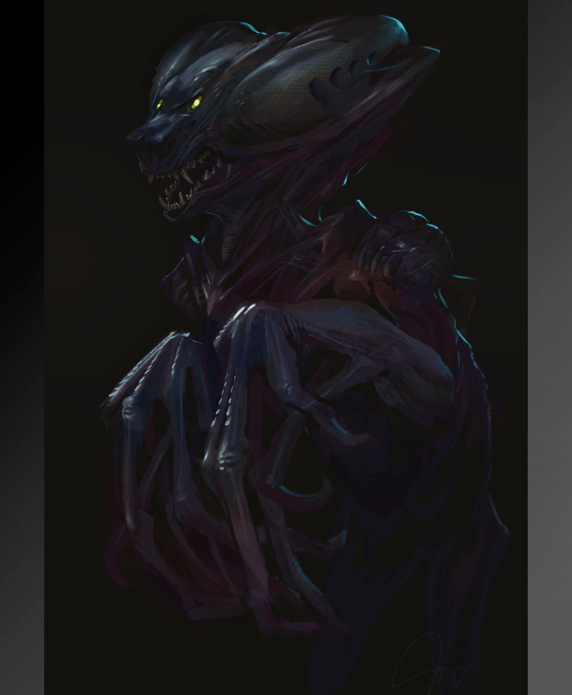 ArtStation - Dog Alien