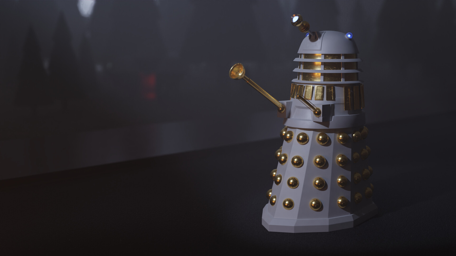 ArtStation - A lonely Dalek