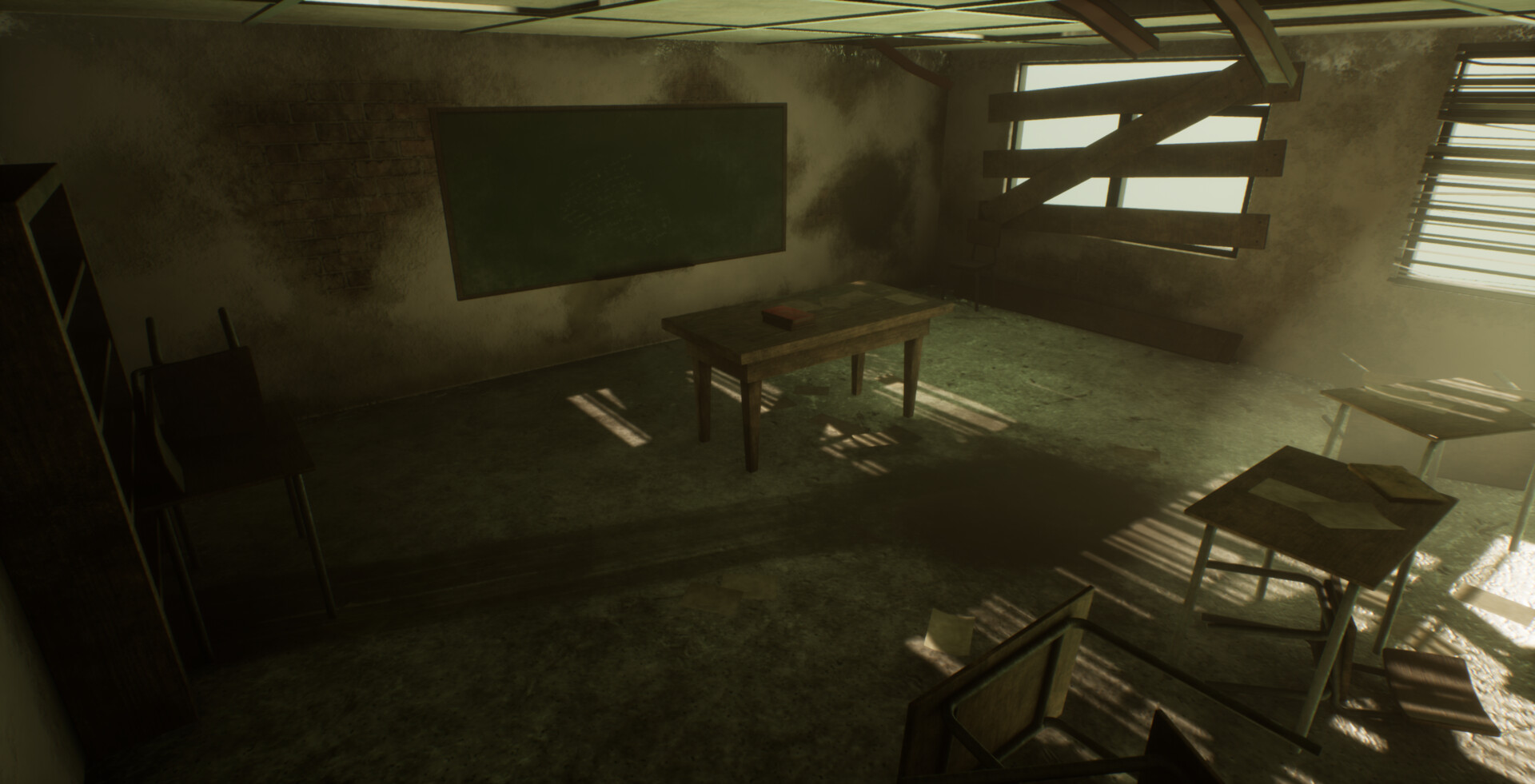 Ryan Pate - Post Apocalypse Classroom