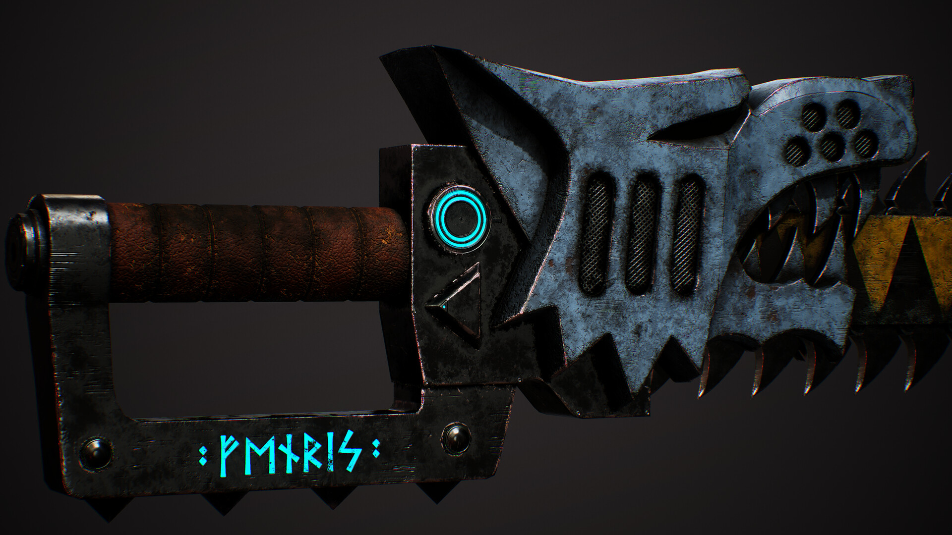 Diego Fernández - Warhammer 40K Space Wolves Chainsword