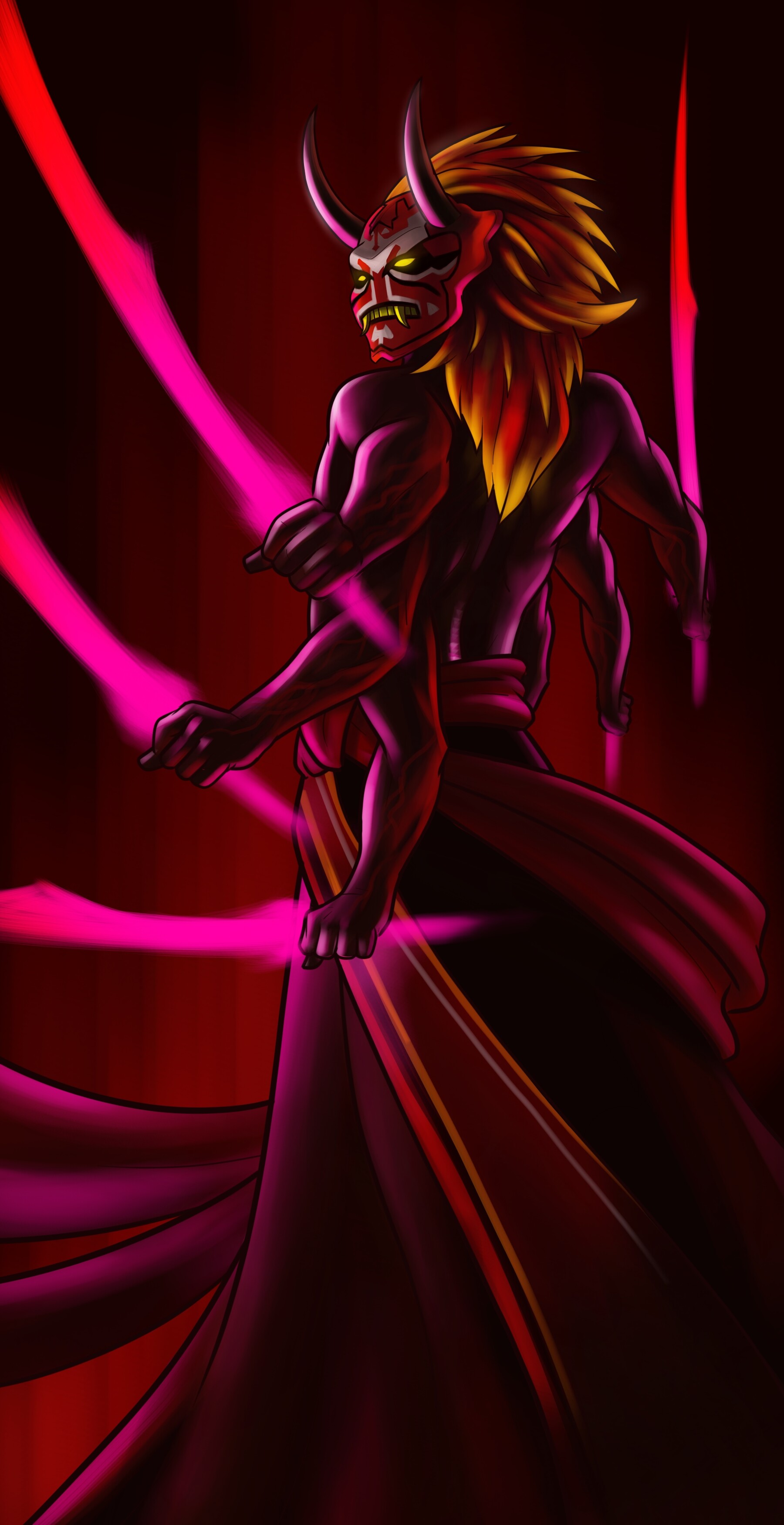 ArtStation - Venge, Oni of Vengeance