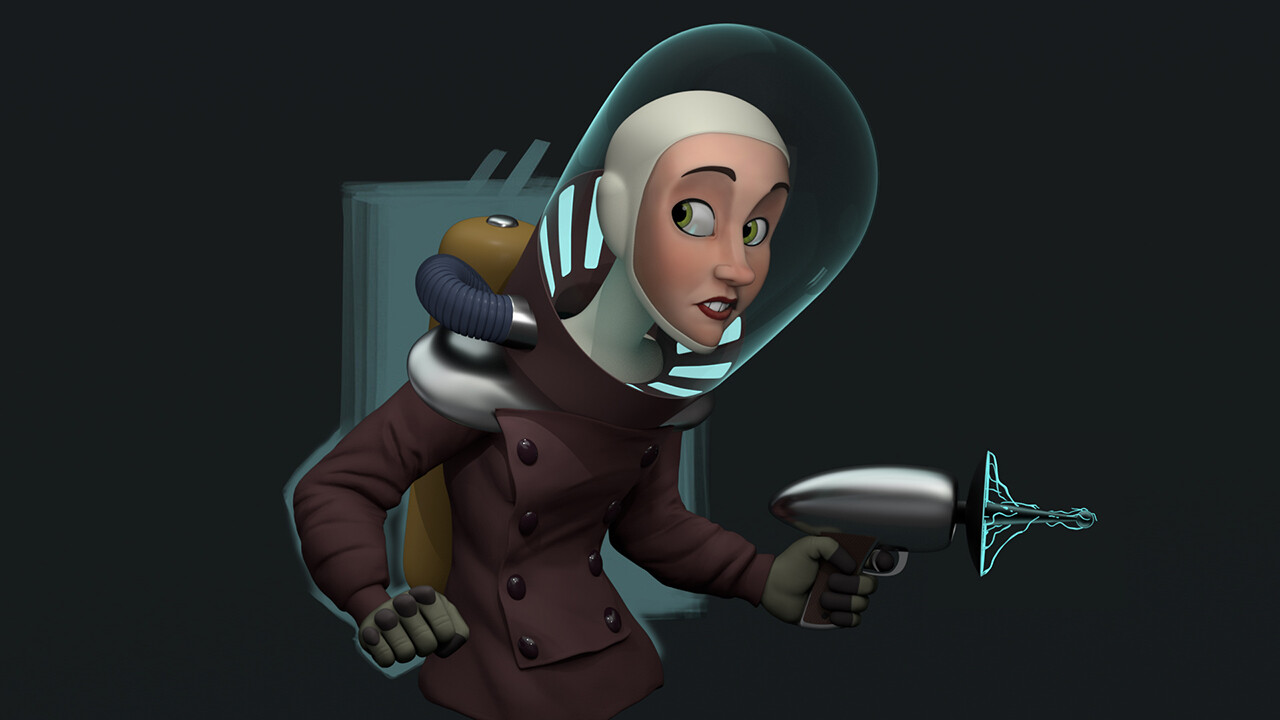 ArtStation - Future Lady