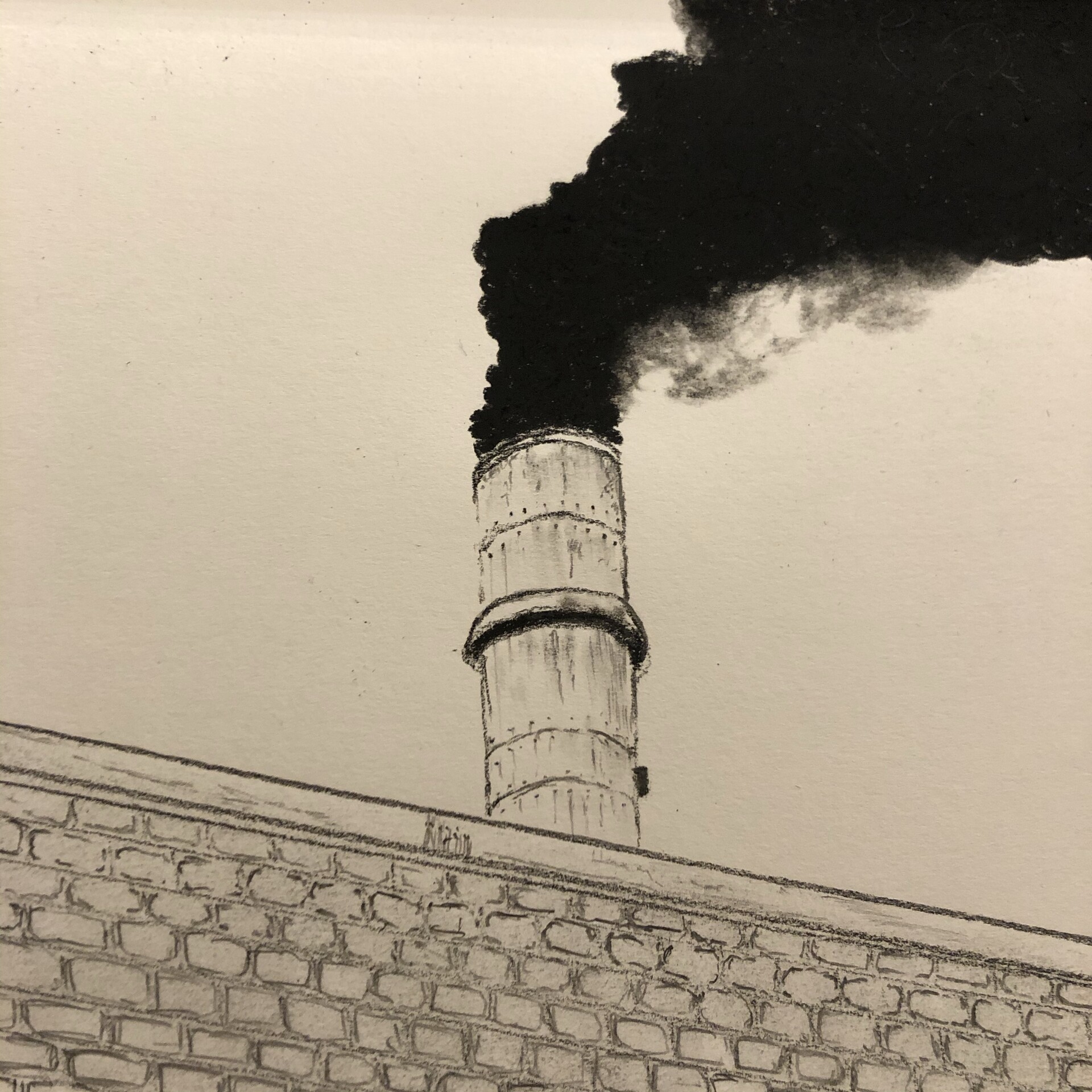 how to draw smoke stack