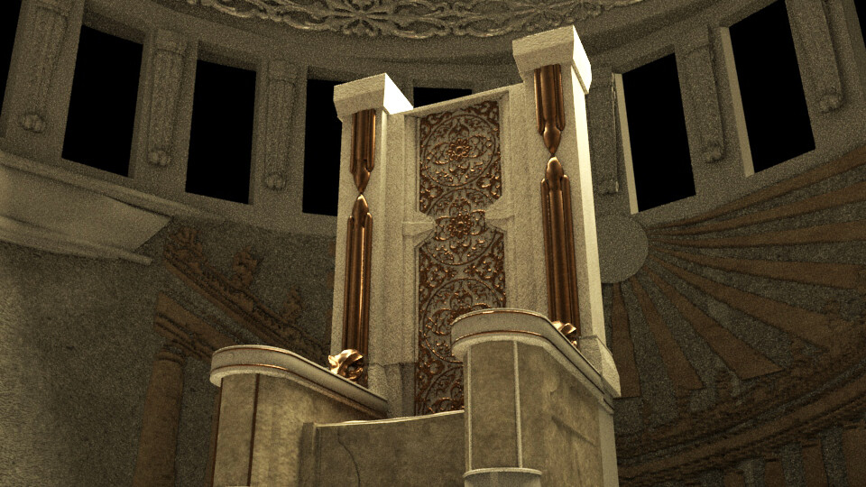 ArtStation - Throne Scene