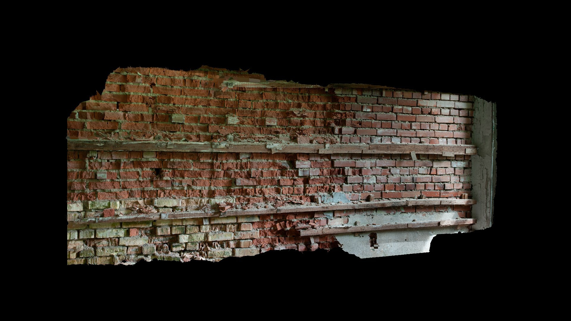 ArtStation - Photoscan object - brick wall