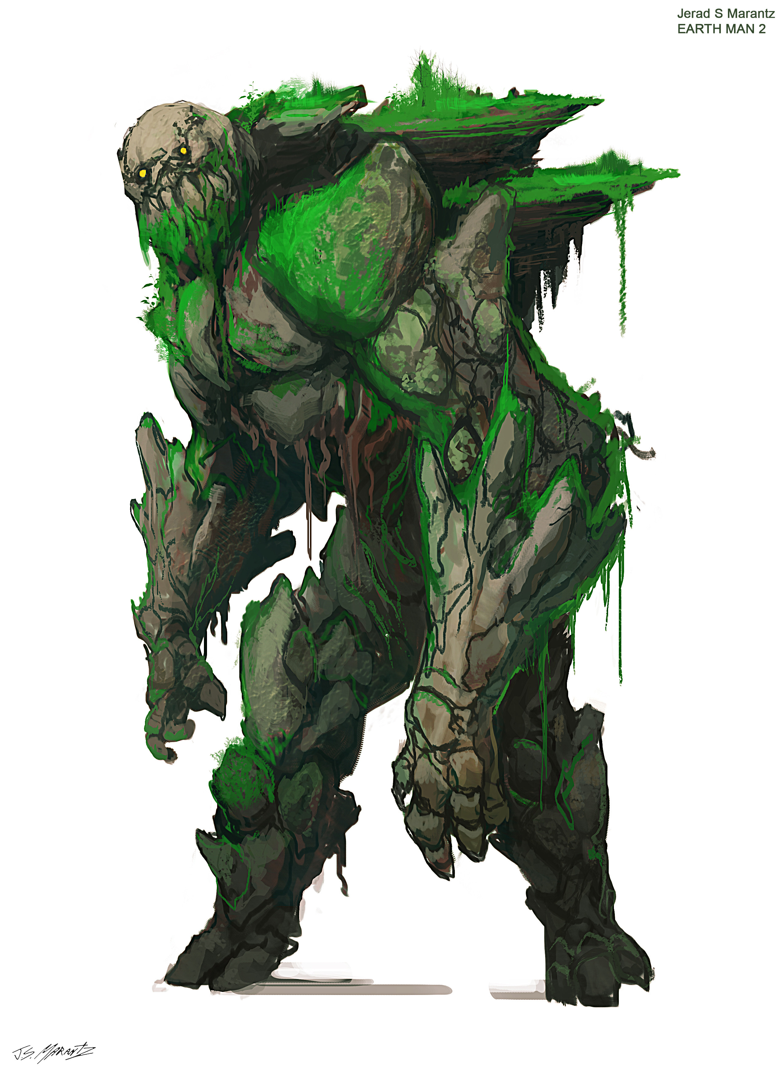 Jerad S. Marantz - SPIDERMAN Far from Home Earth Man Design Sketches