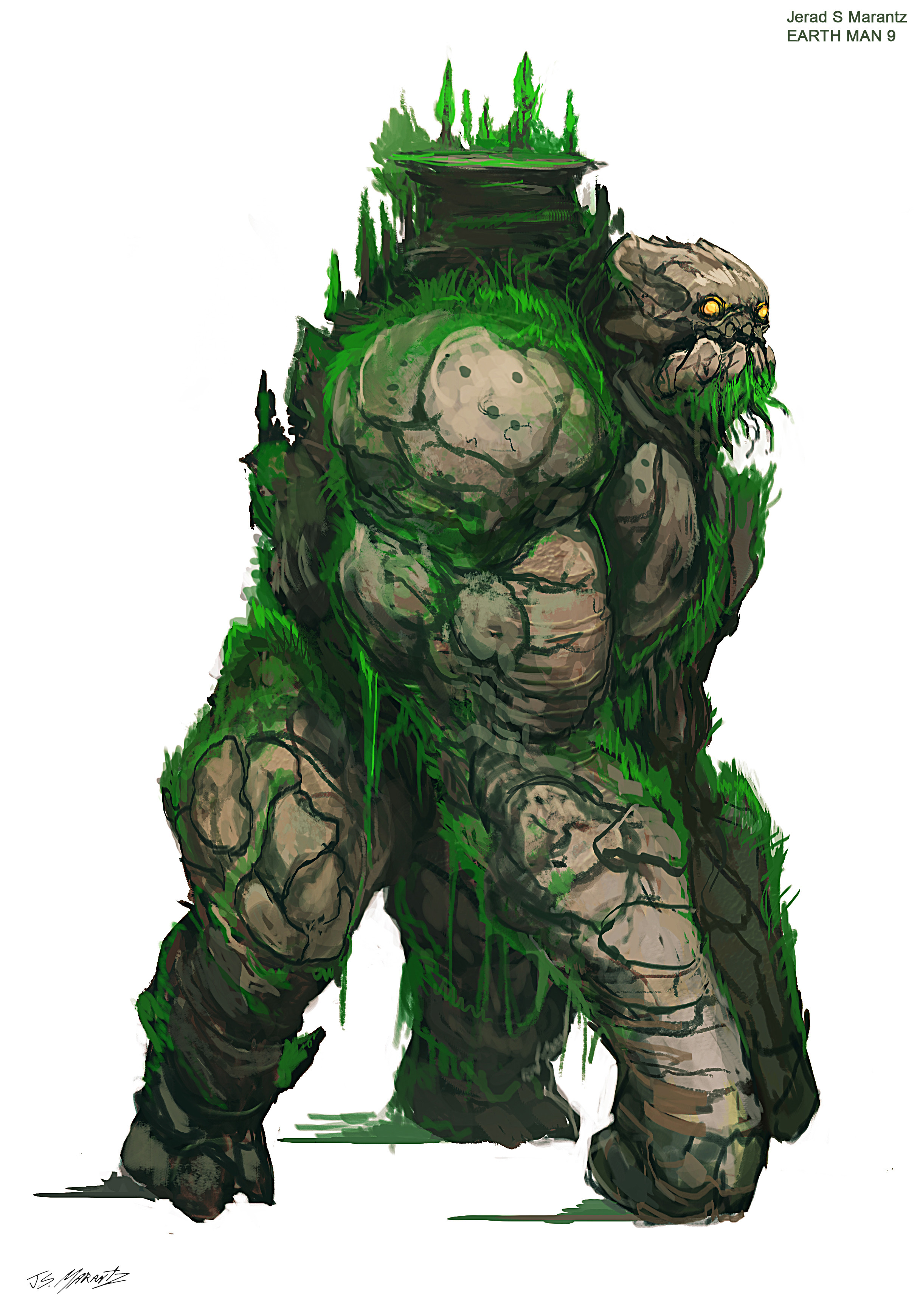 Jerad S. Marantz - SPIDERMAN Far from Home Earth Man Design Sketches