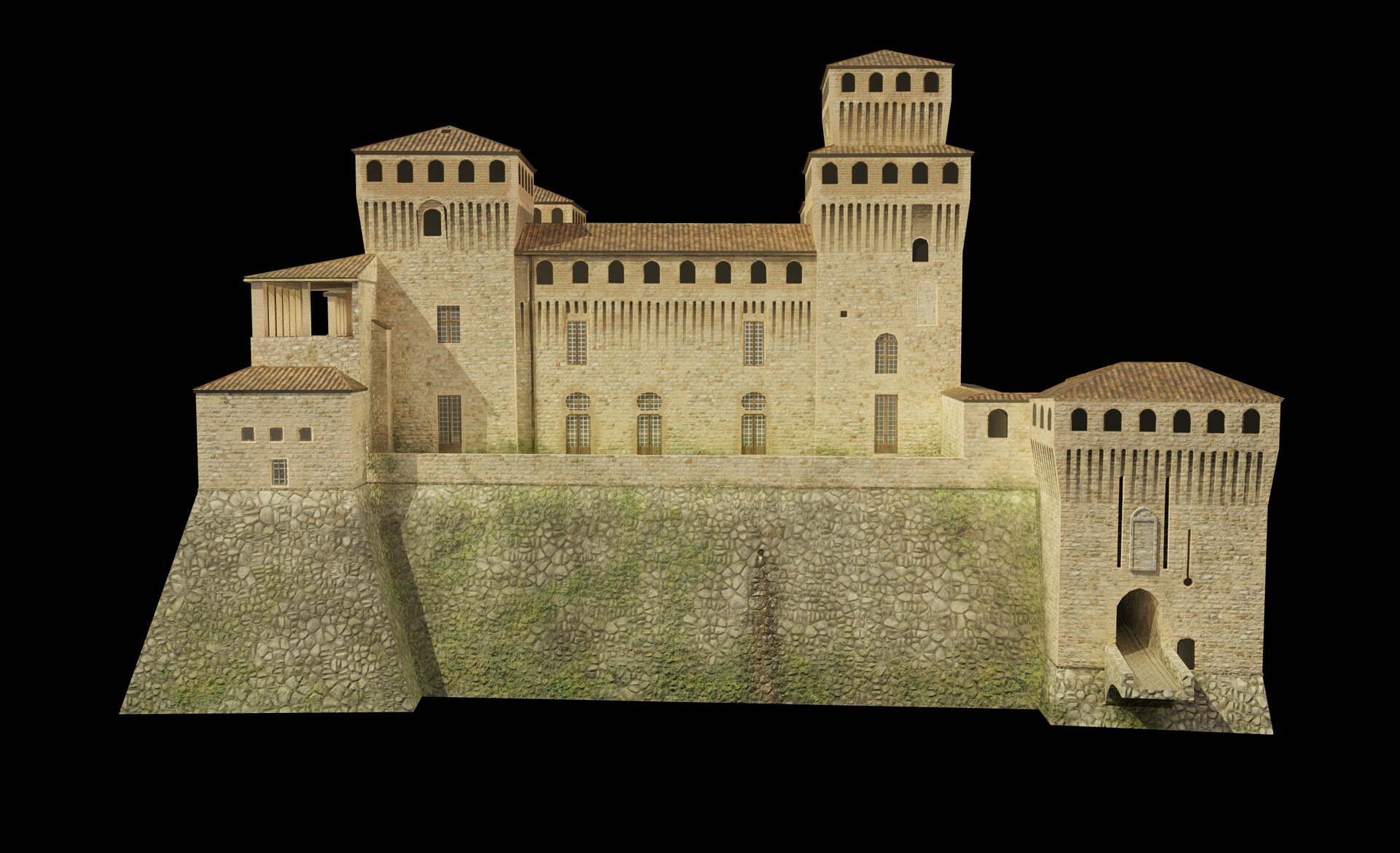 ArtStation - Castle game-ready model