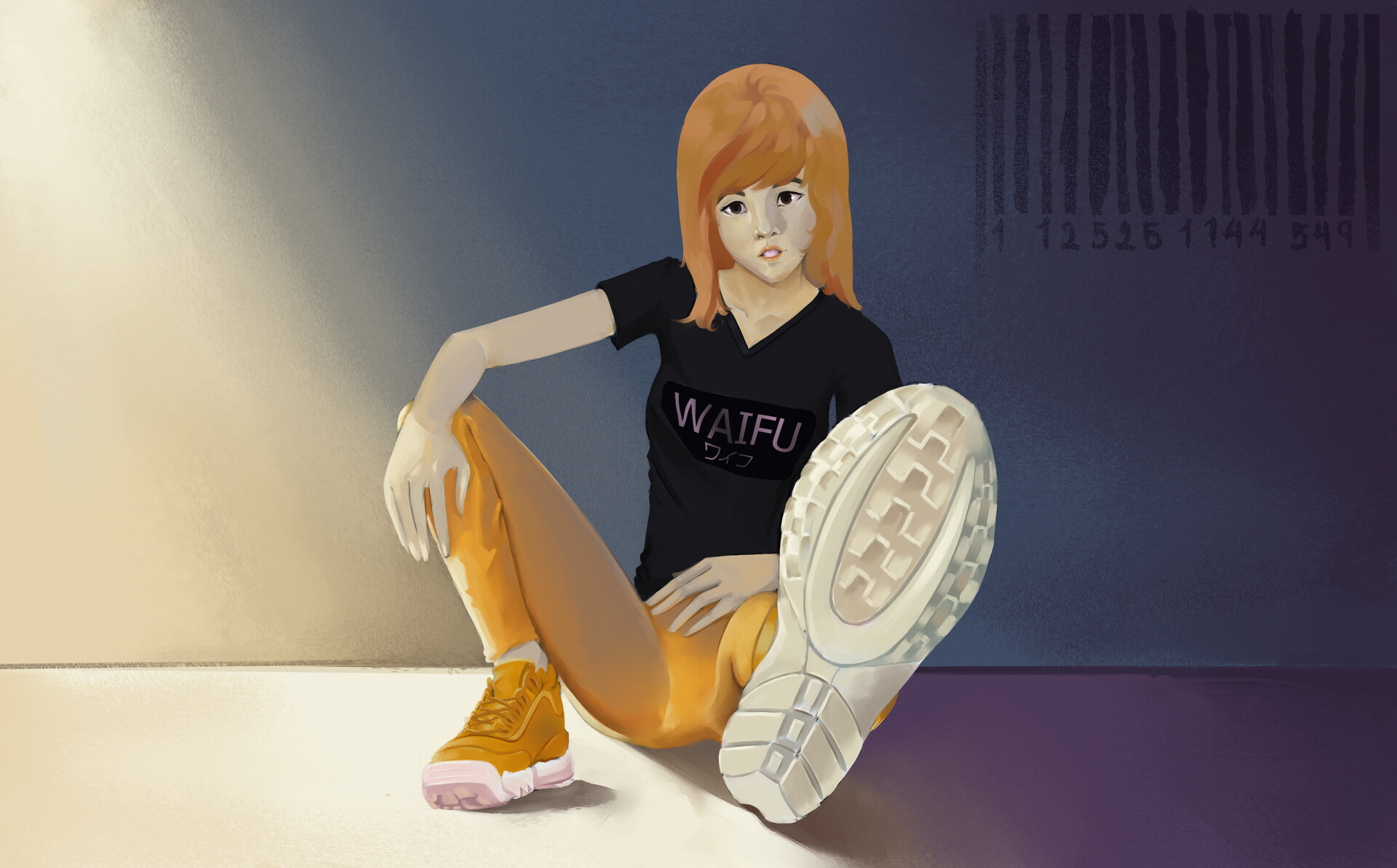 ArtStation - S.MeriWeather Everything it's better Orange