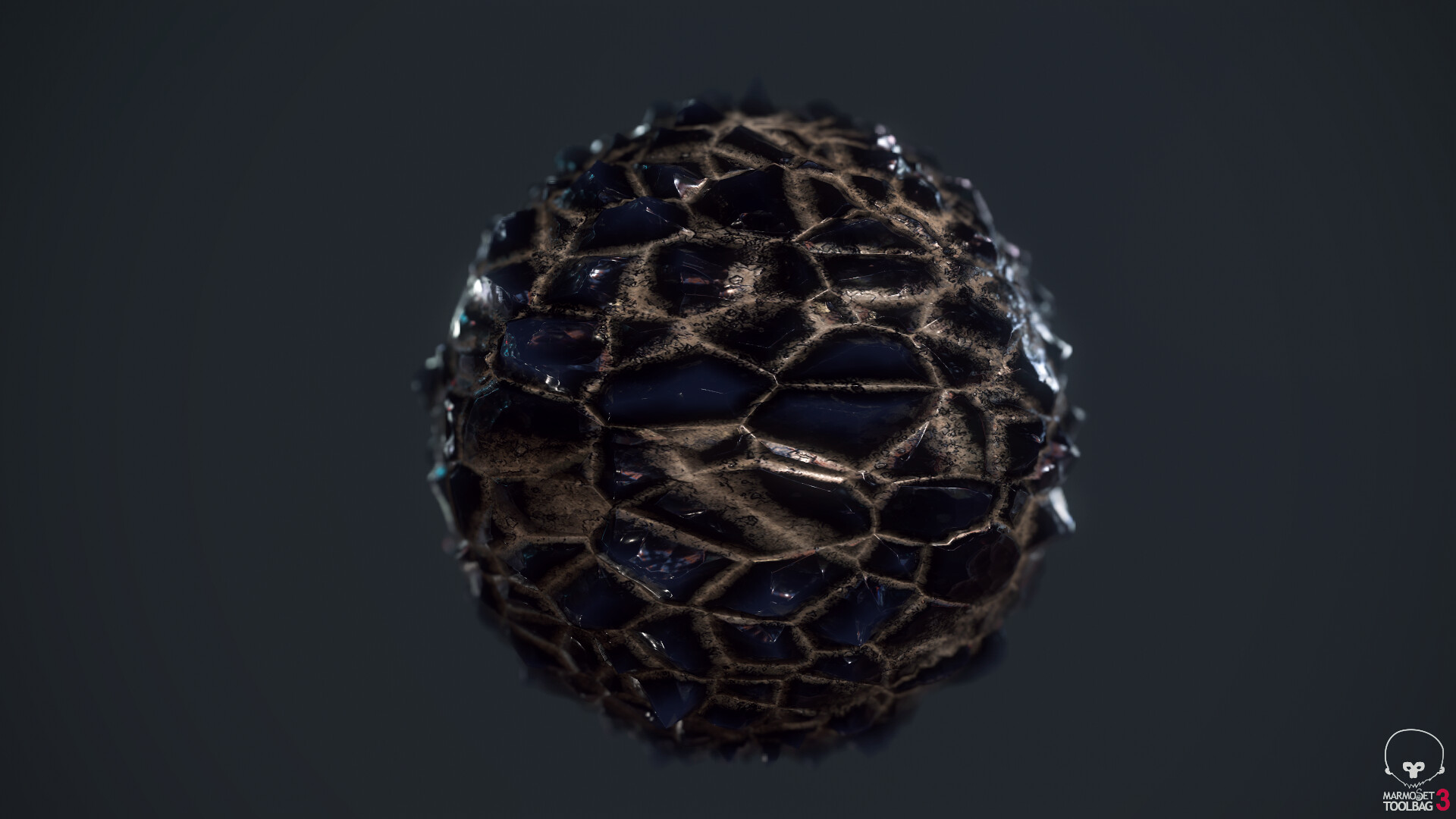 ArtStation - Obsidian Material study